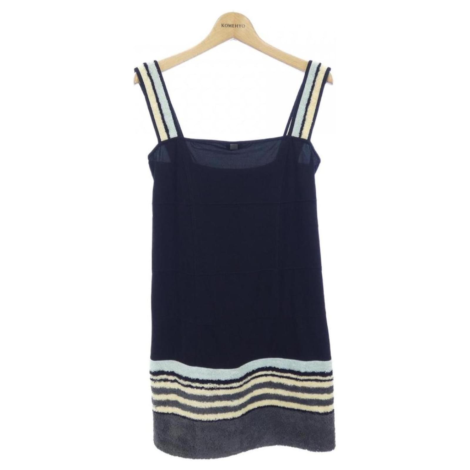 【Vintage】Chanel CHANEL One Piece Black Grey ref.623819 - Joli Closet