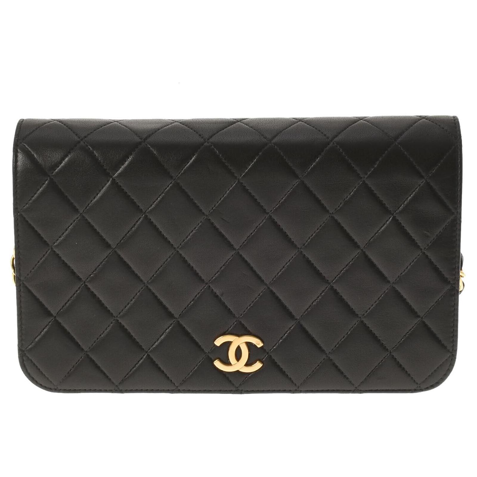 Chanel Matrasse Cuir Noir ref.624303 - Joli Closet