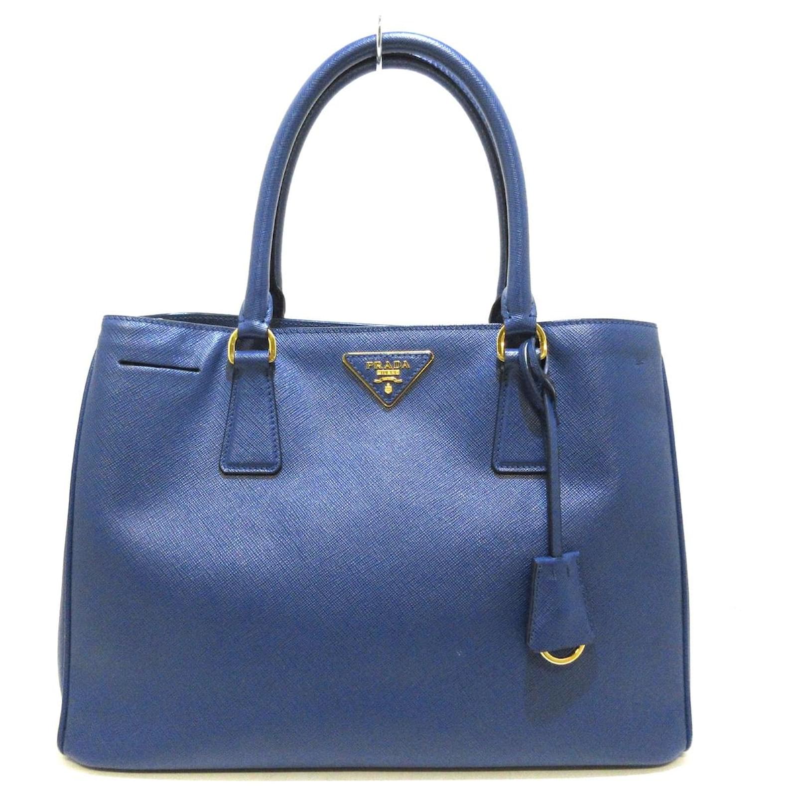Prada Galleria Navy blue Leather ref.624338 - Joli Closet