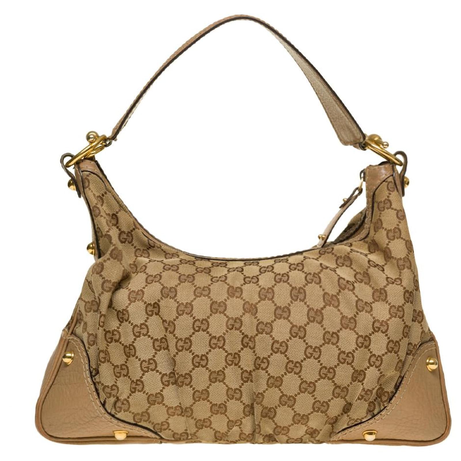 Gucci Suprême GG Toile Beige ref.625300 - Joli Closet