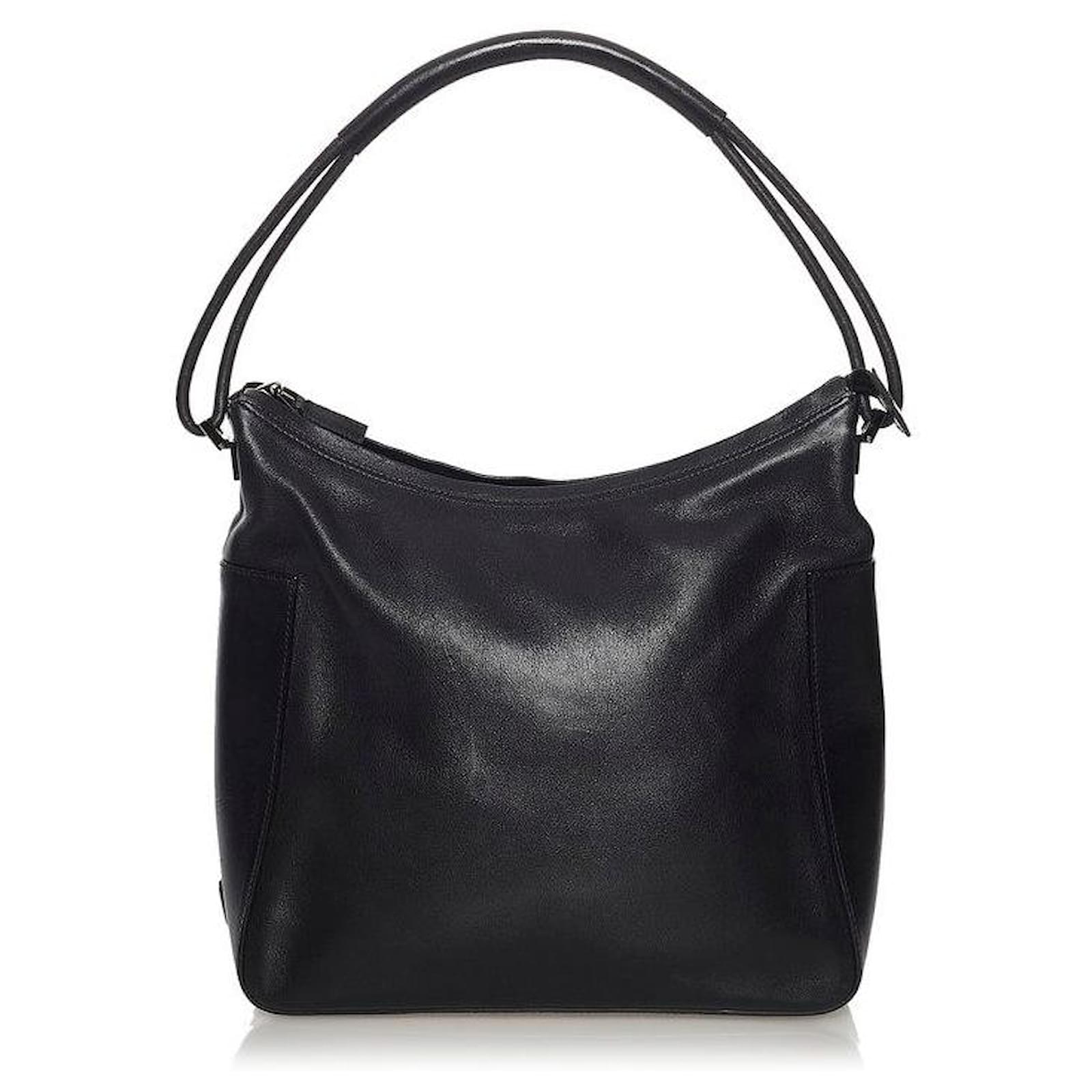 Gucci Leather Shoulder Bag Black Pony-style calfskin ref.625517 - Joli ...