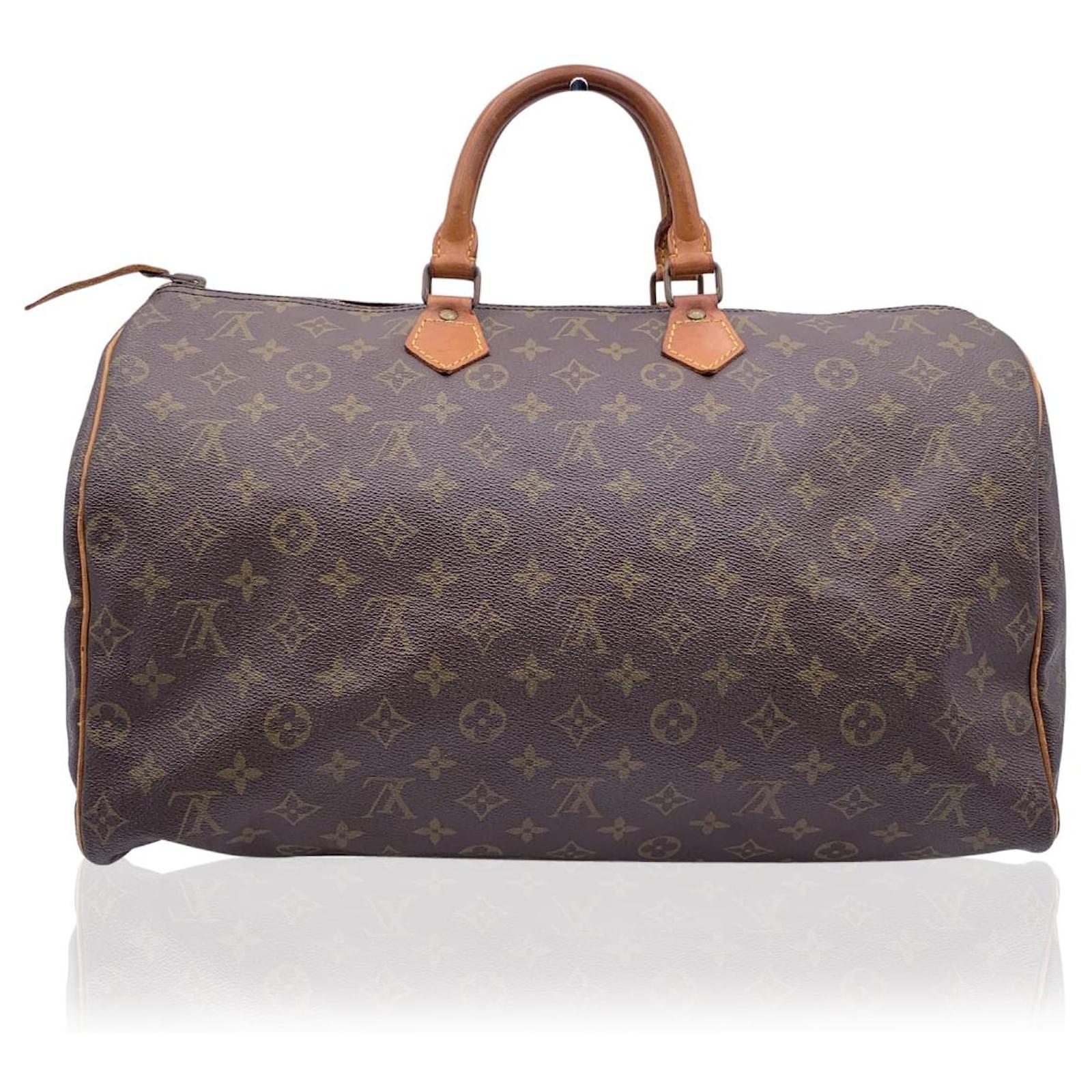 Speedy Louis Vuitton Toile Monogram Vintage Rapide 40 Sac Cartable ...