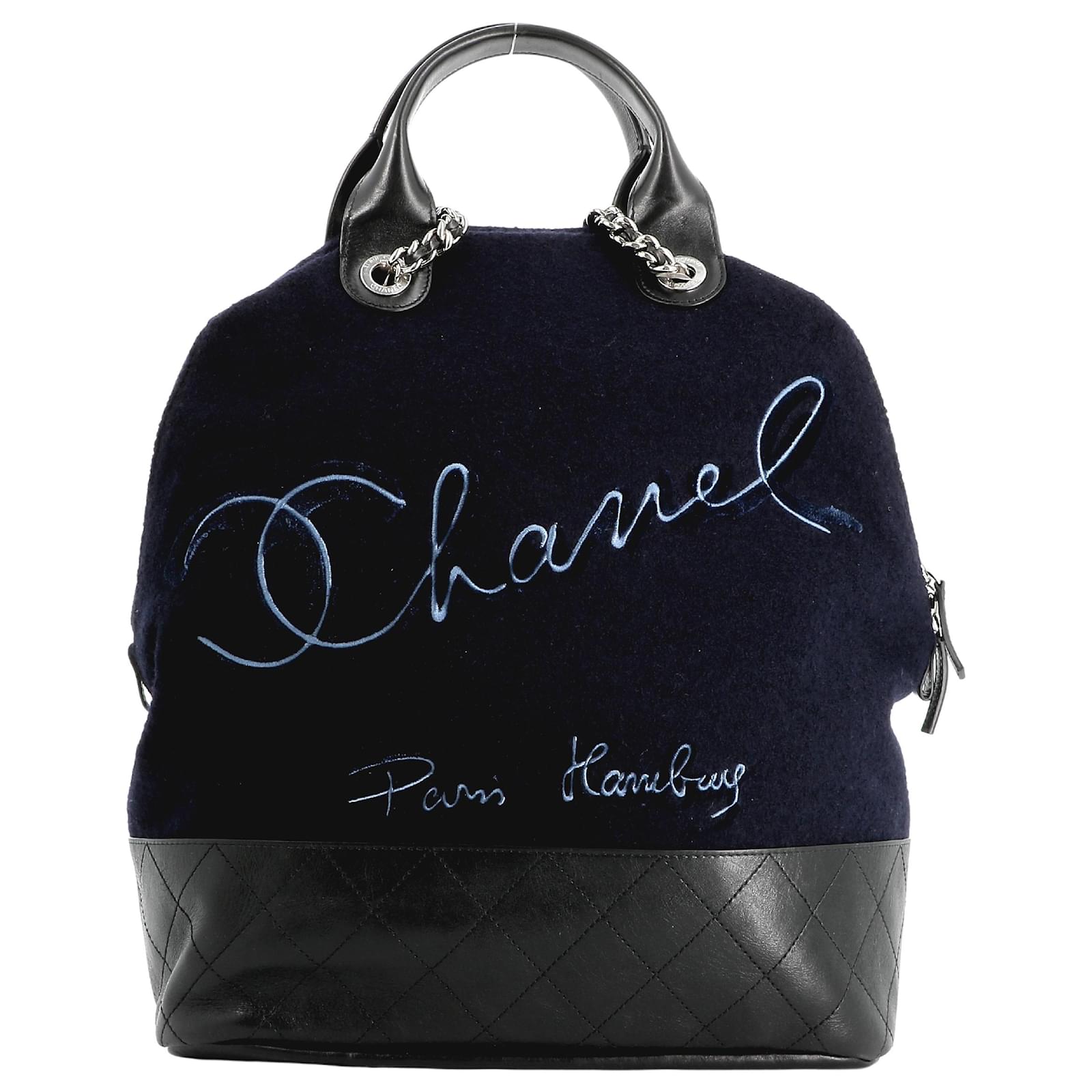 Chanel Blue Leather ref.628473 - Joli Closet