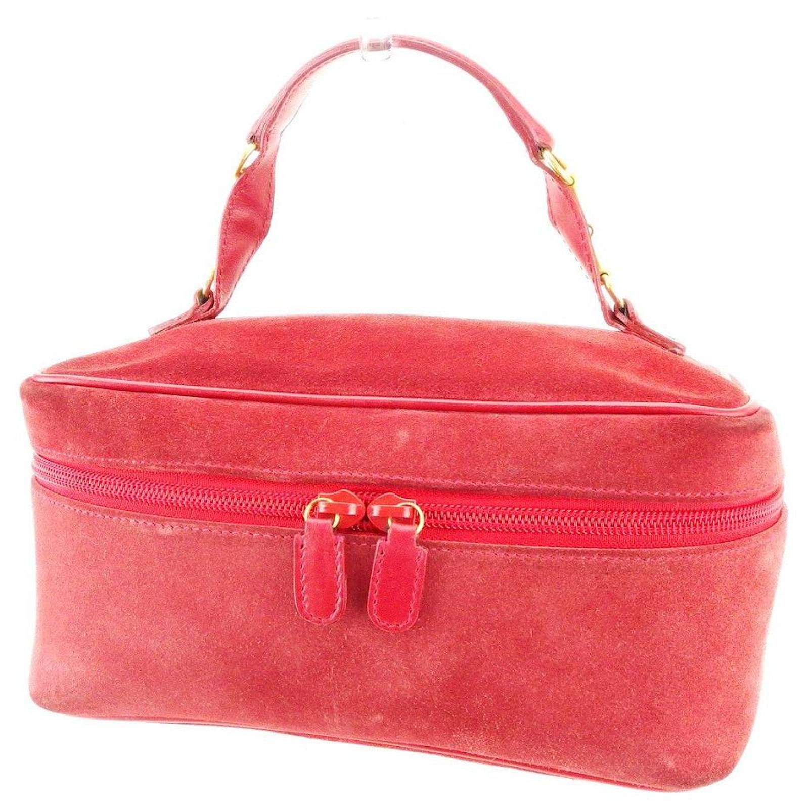Gucci Handbags Red Suede Leather ref.632827 - Joli Closet