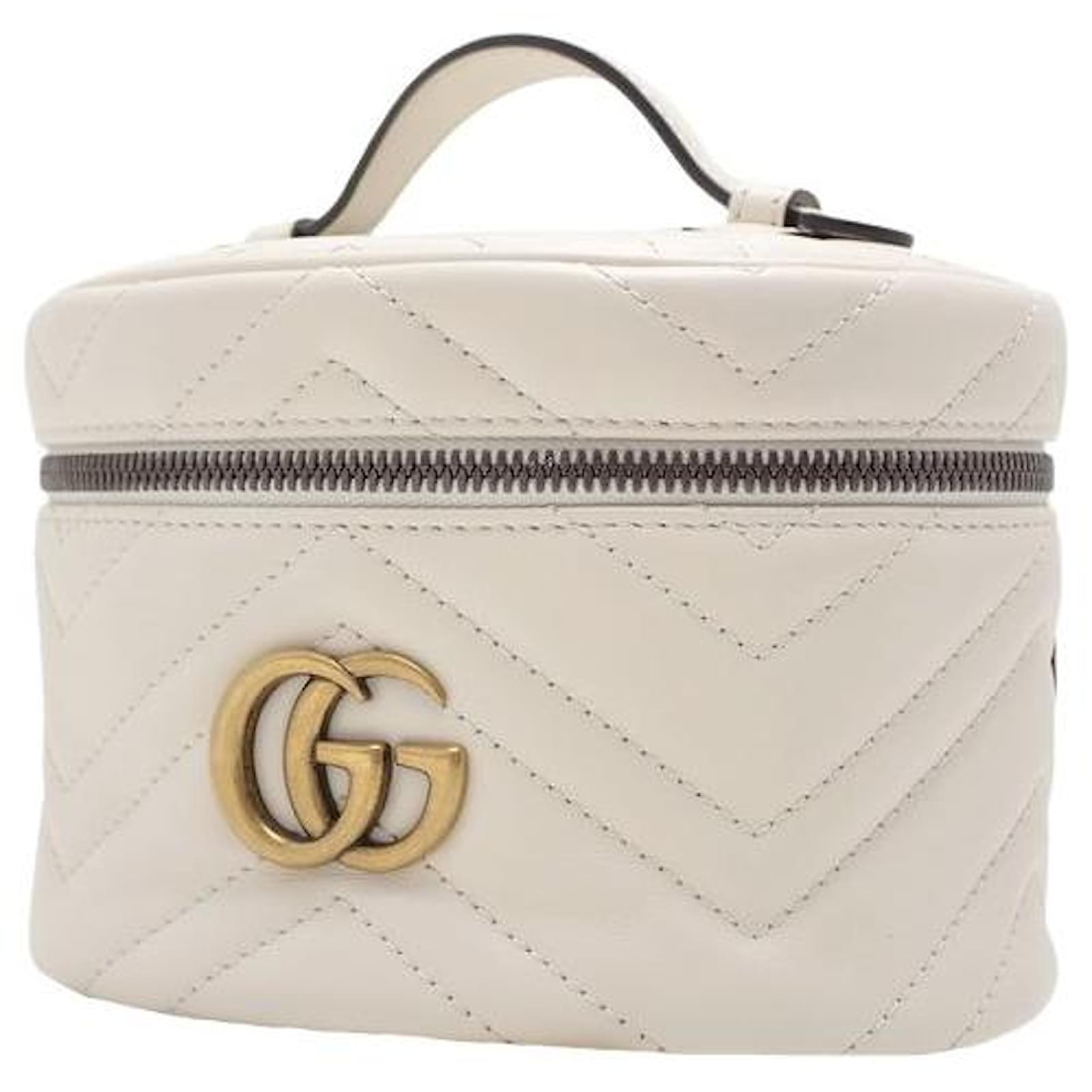 Gucci Handbags White Leather ref.632974 - Joli Closet