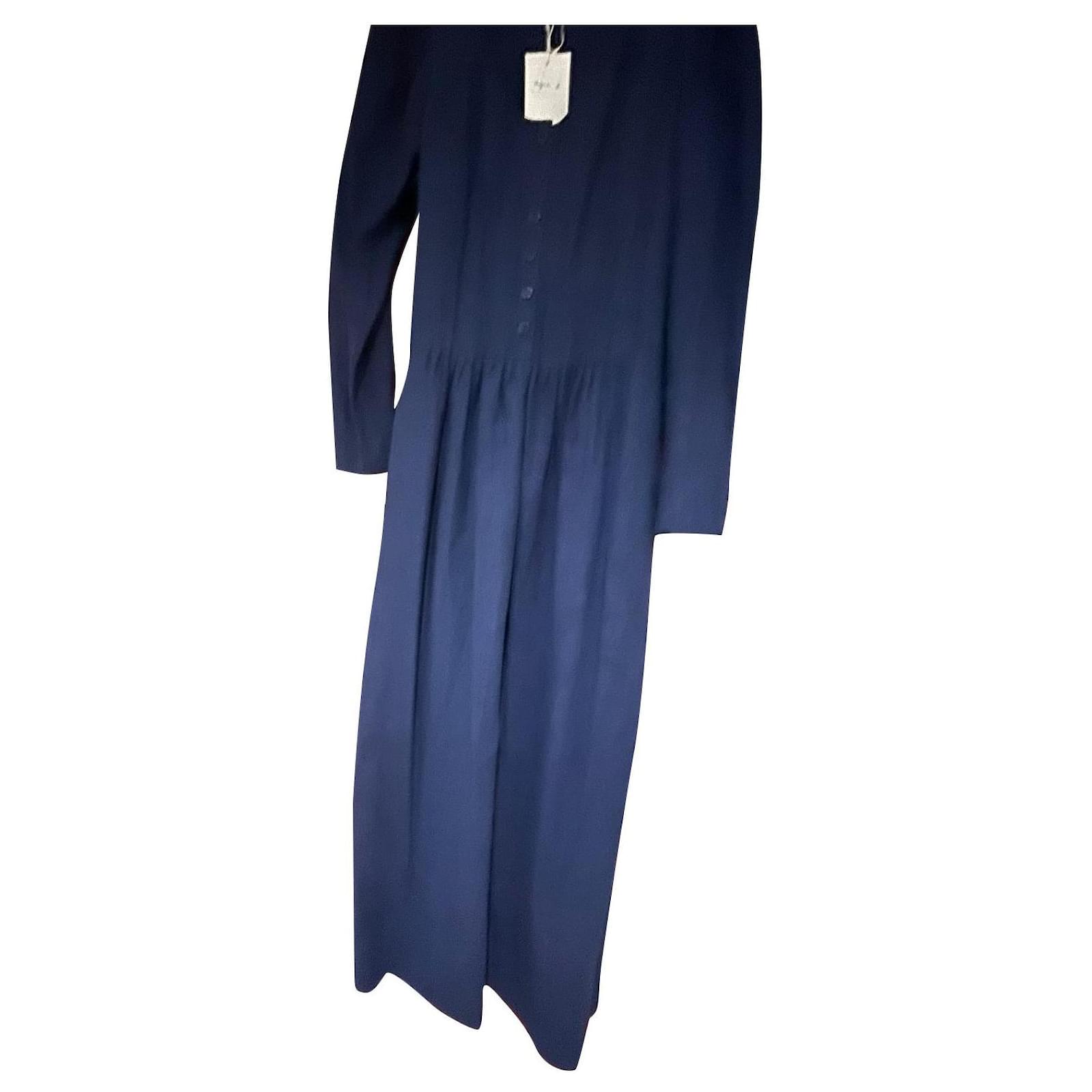 Agnès b. Robes Coton Bleu ref.633192 - Joli Closet