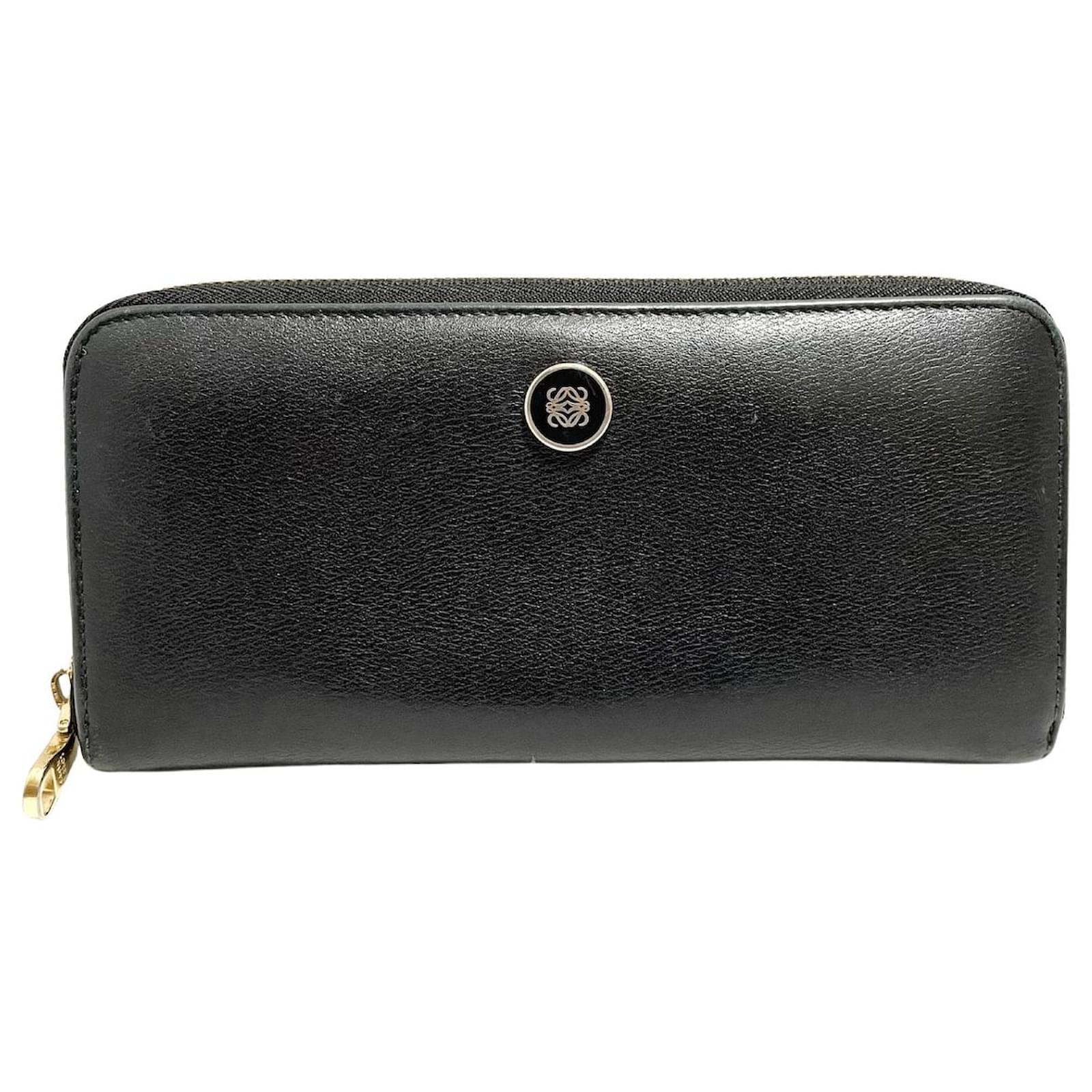 Loewe Black Leather ref.634574 - Joli Closet