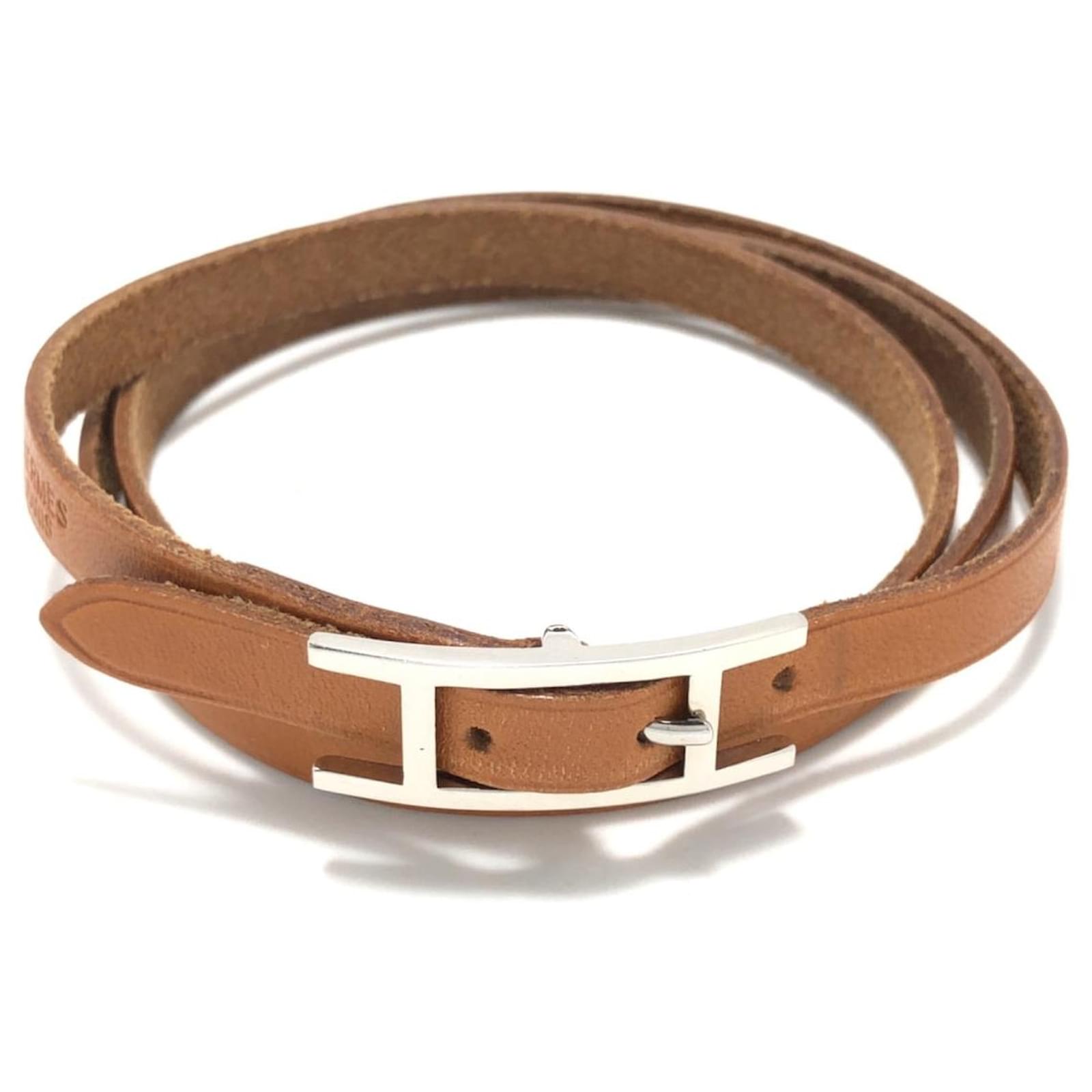 Hermès Hapi 3 Cuir Marron ref.634713 - Joli Closet