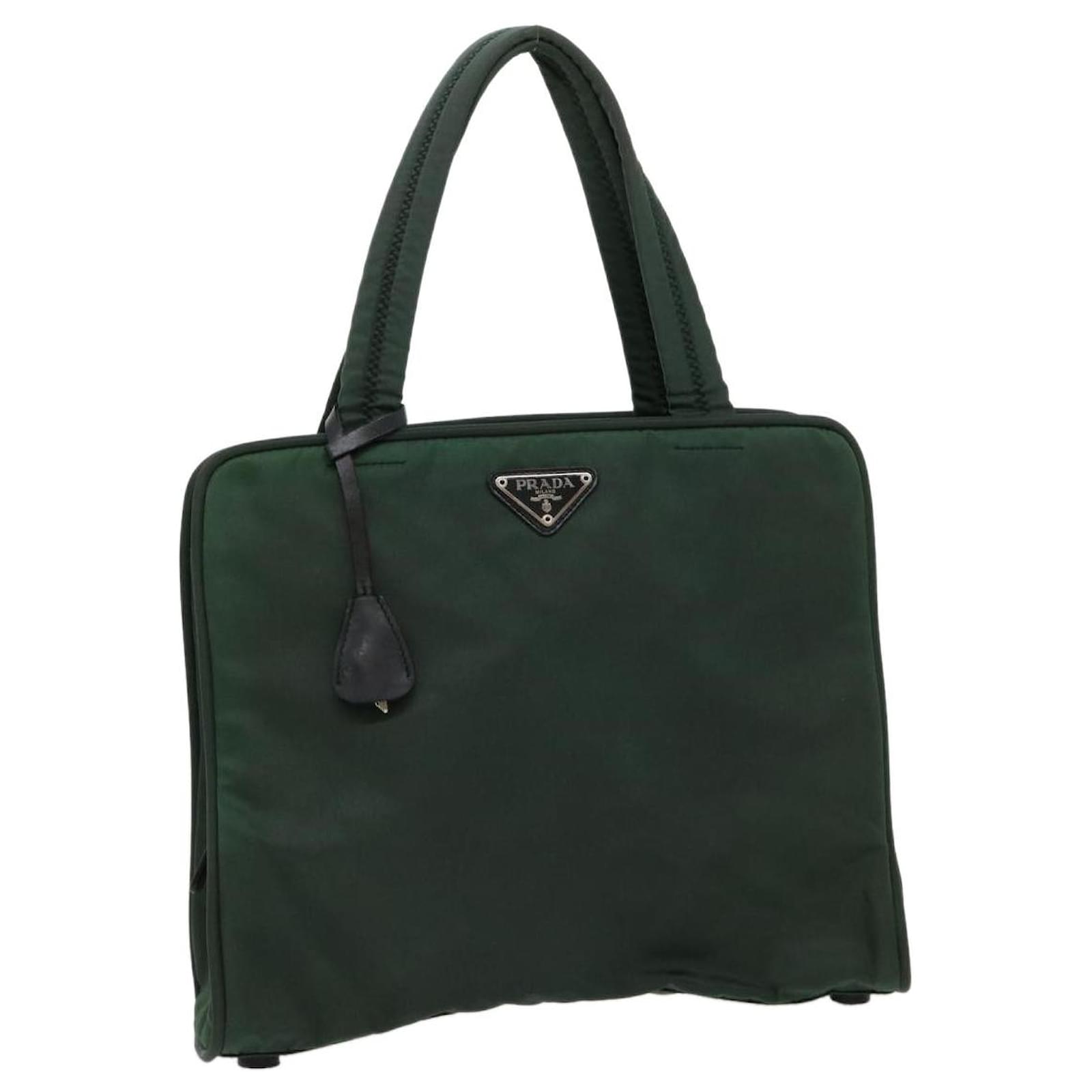 Prada Synthétique Vert ref.635359 - Joli Closet
