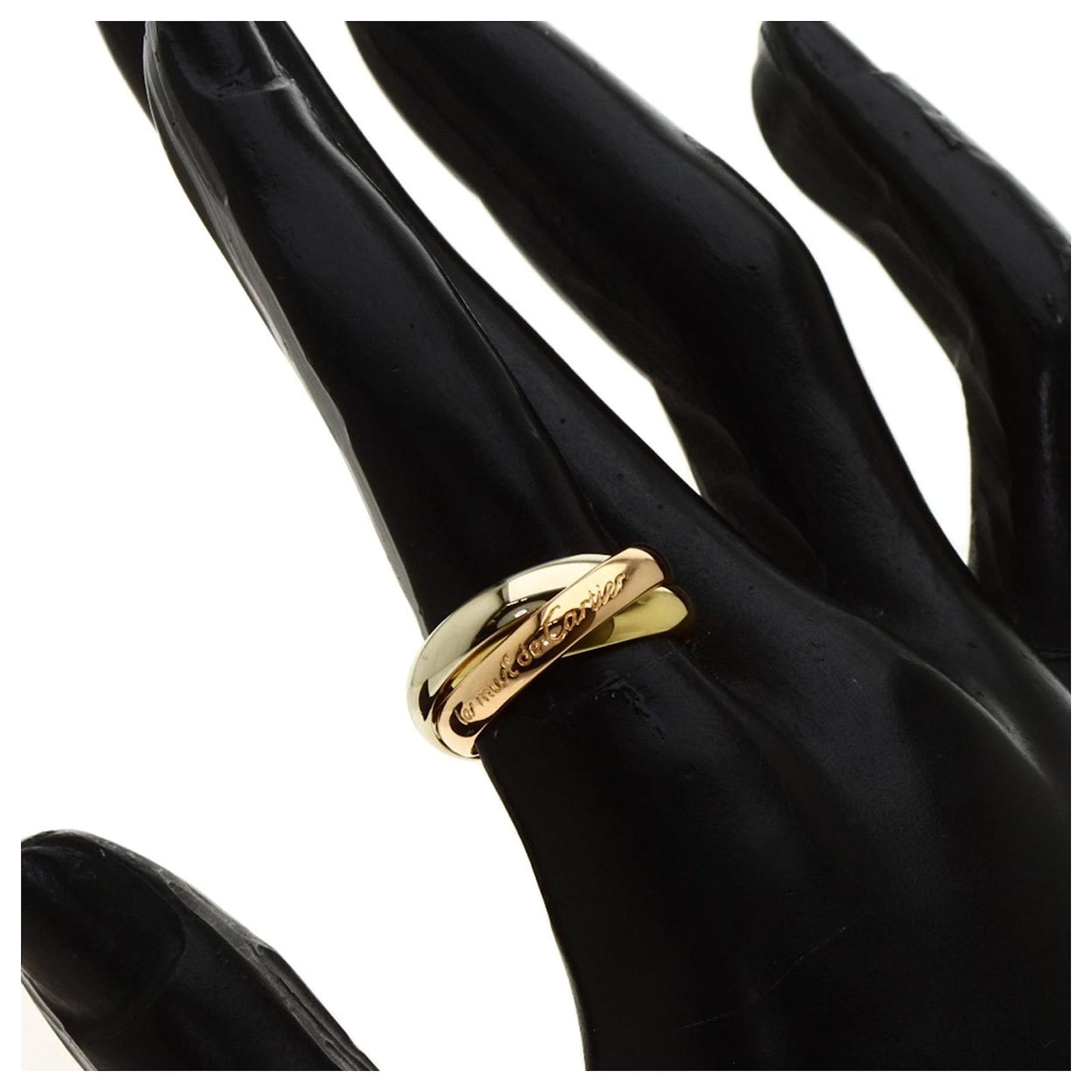 Love Cartier Trinity Golden Yellow gold ref.637838 - Joli Closet