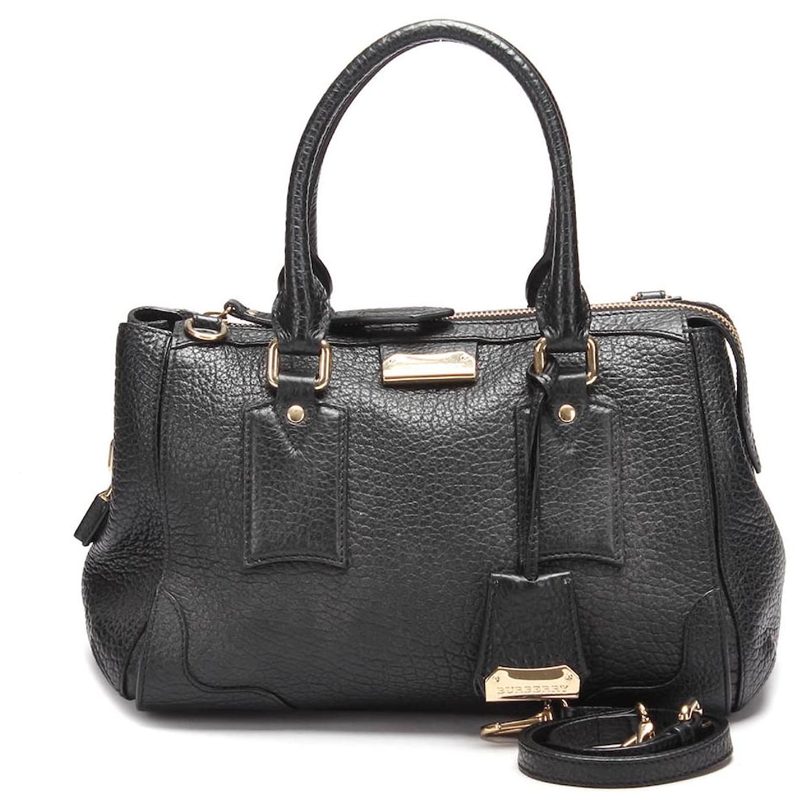 BURBERRY Black Leather ref.638292 - Joli Closet