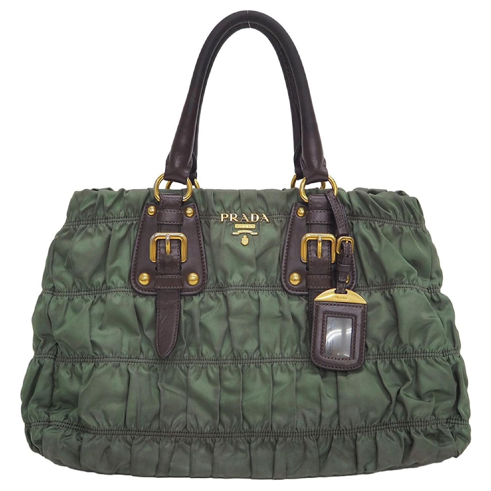 Prada Green Synthetic ref.639640 - Joli Closet