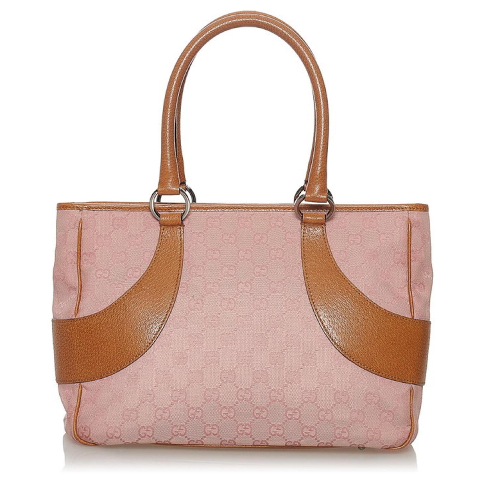 Gucci GG Canvas Pink Cloth ref.640295 - Joli Closet