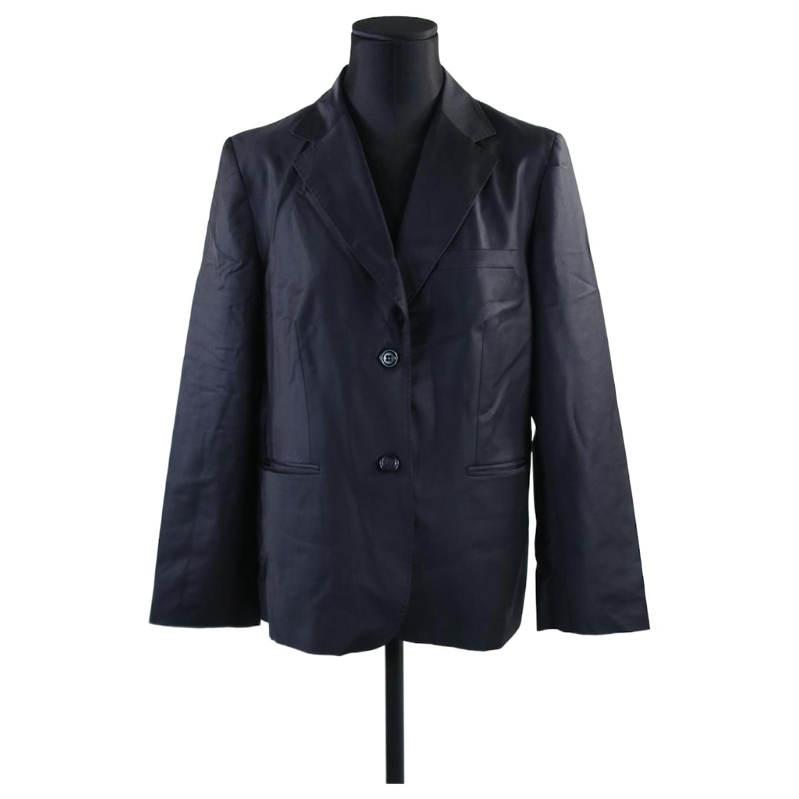 Gerard Darel XXL jacket Grey Wool ref.644311 - Joli Closet
