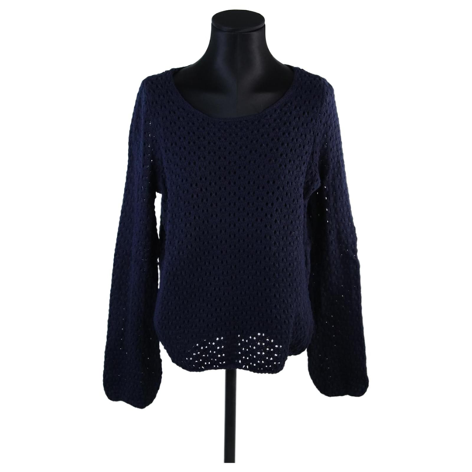 Ba&Sh Pull Bash 2 Coton Bleu ref.645964 - Joli Closet