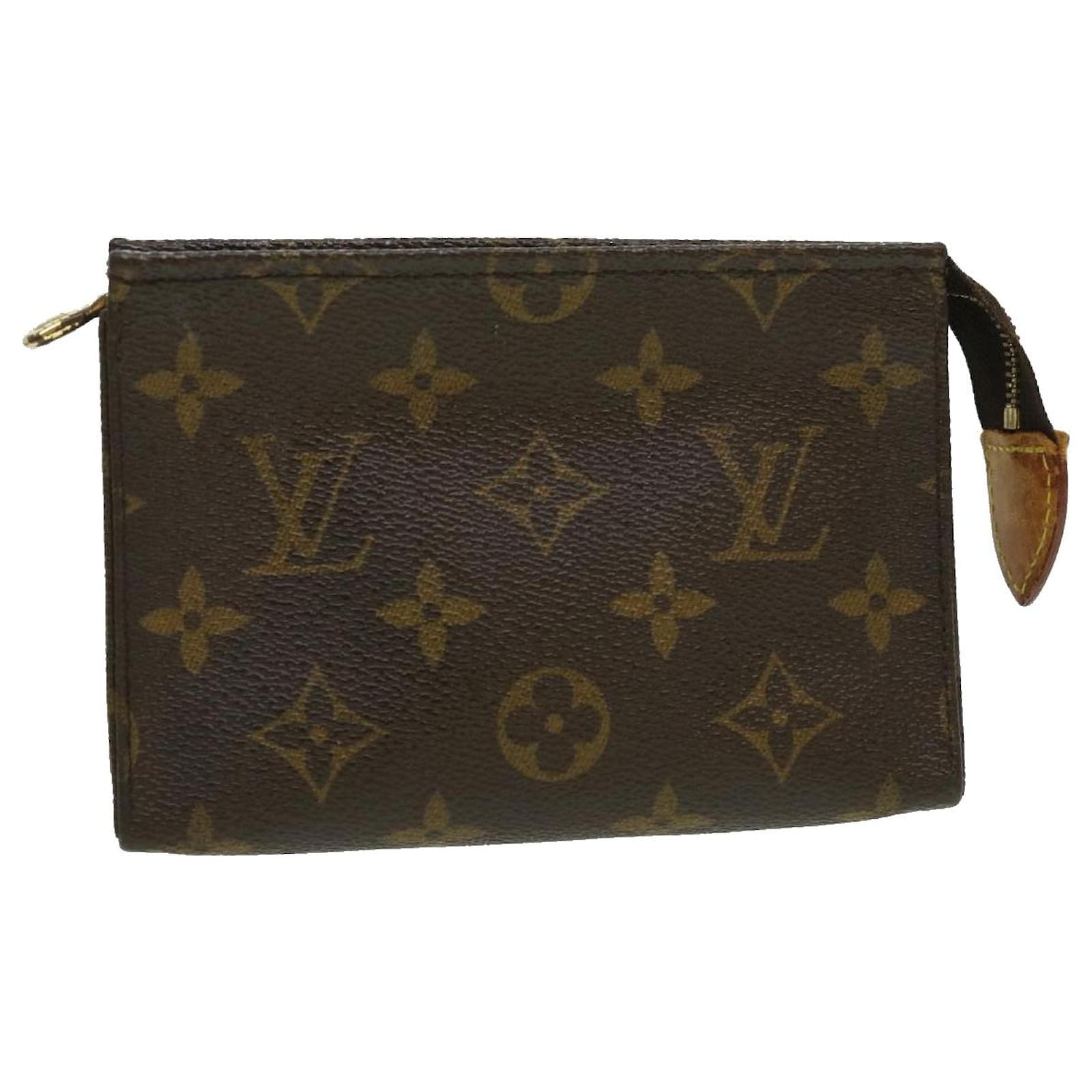 Louis Vuitton Monogram Poche Toilette 15 Pouch M47546 LV Auth fm1559 ...