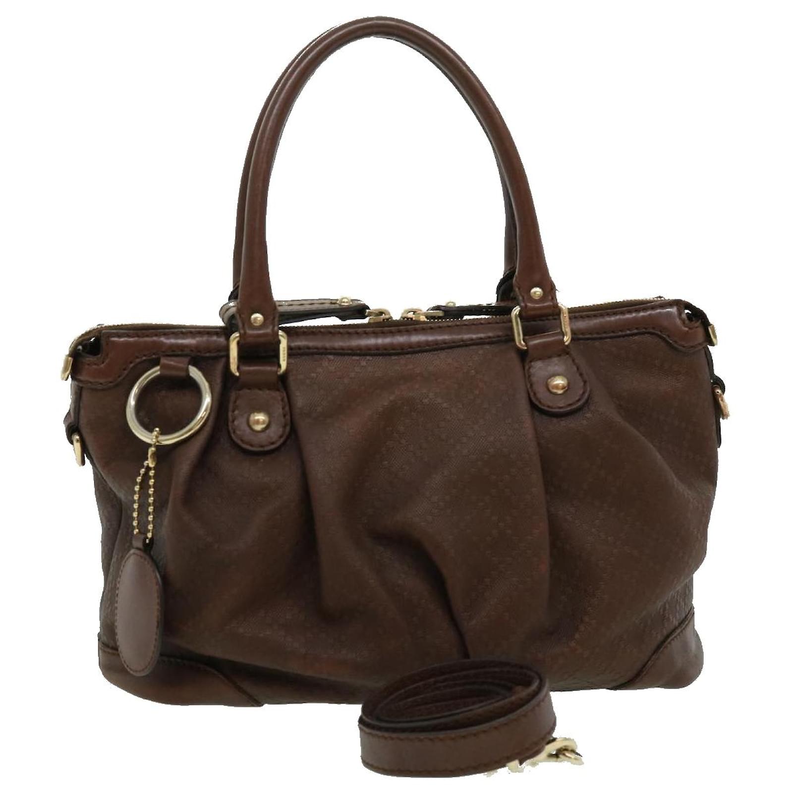 gucci Cuir Marron ref.647508 - Joli Closet