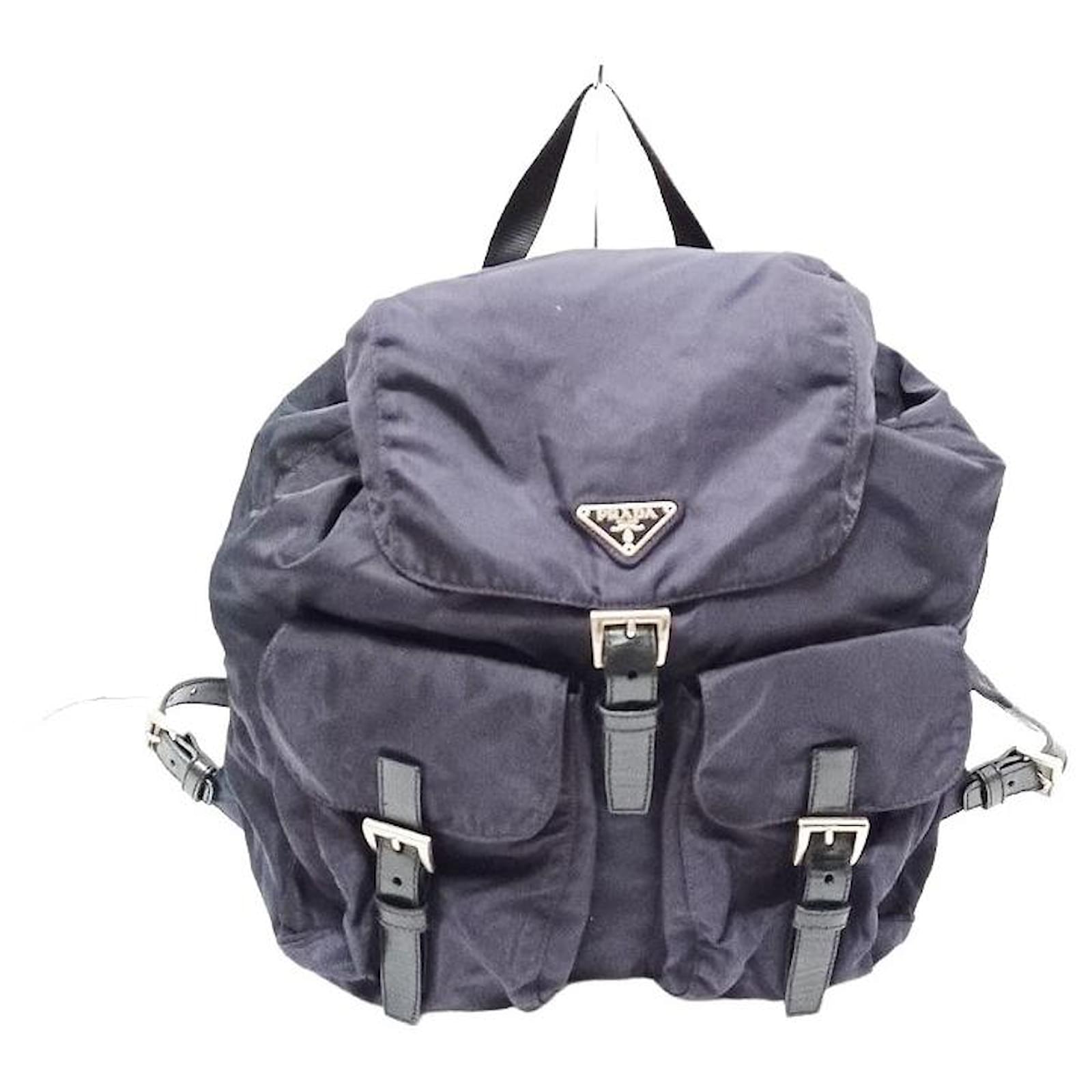 Prada Navy blue Synthetic ref.648033 - Joli Closet