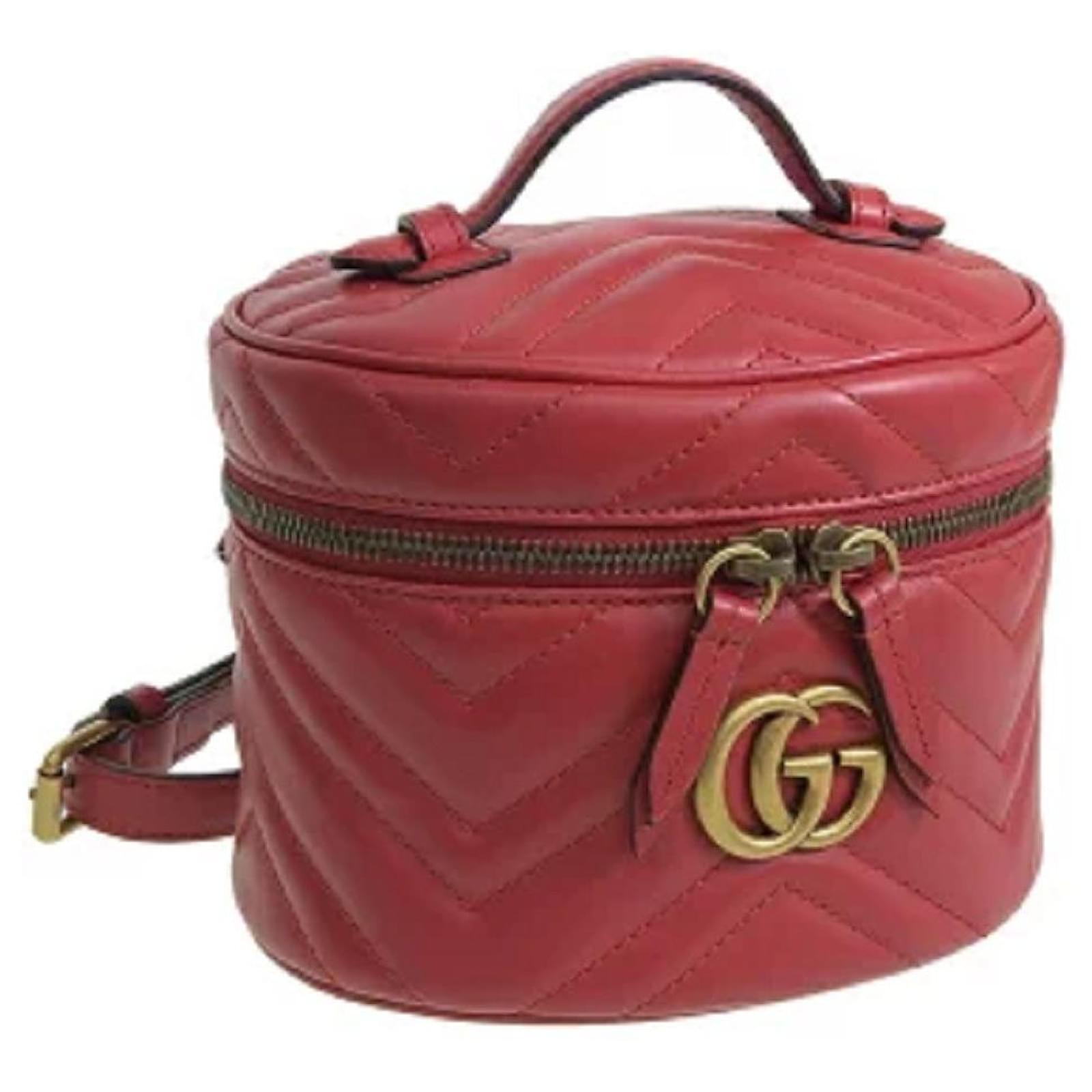 gucci Red Leather ref.648162 - Joli Closet