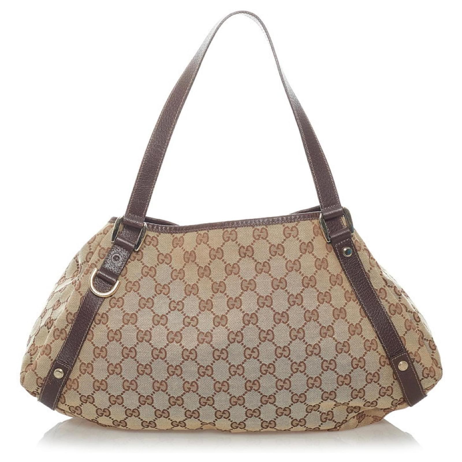 Abbaye de Gucci Toile Beige ref.649756 - Joli Closet