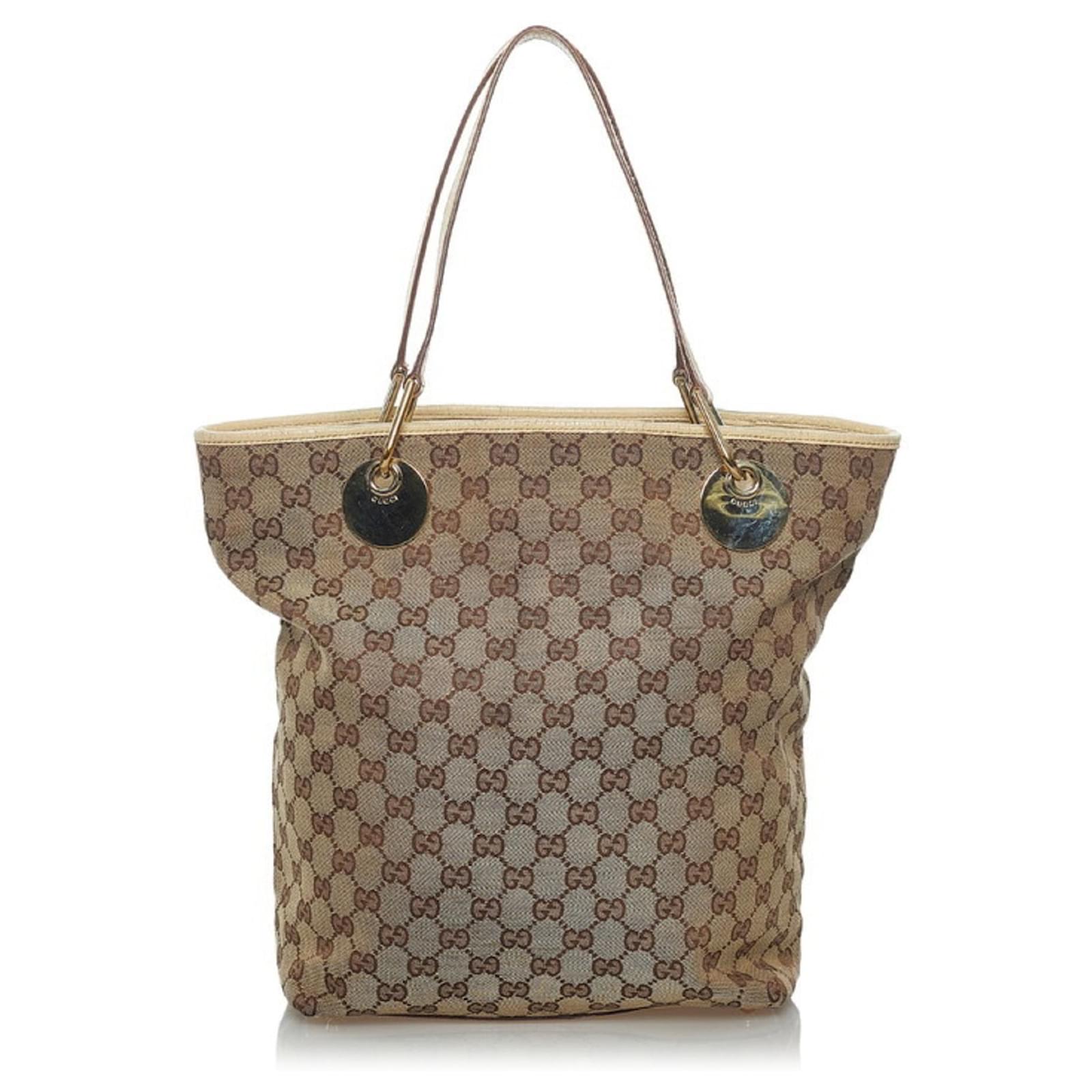 Gucci GG Canvas Beige Cloth ref.649801 - Joli Closet
