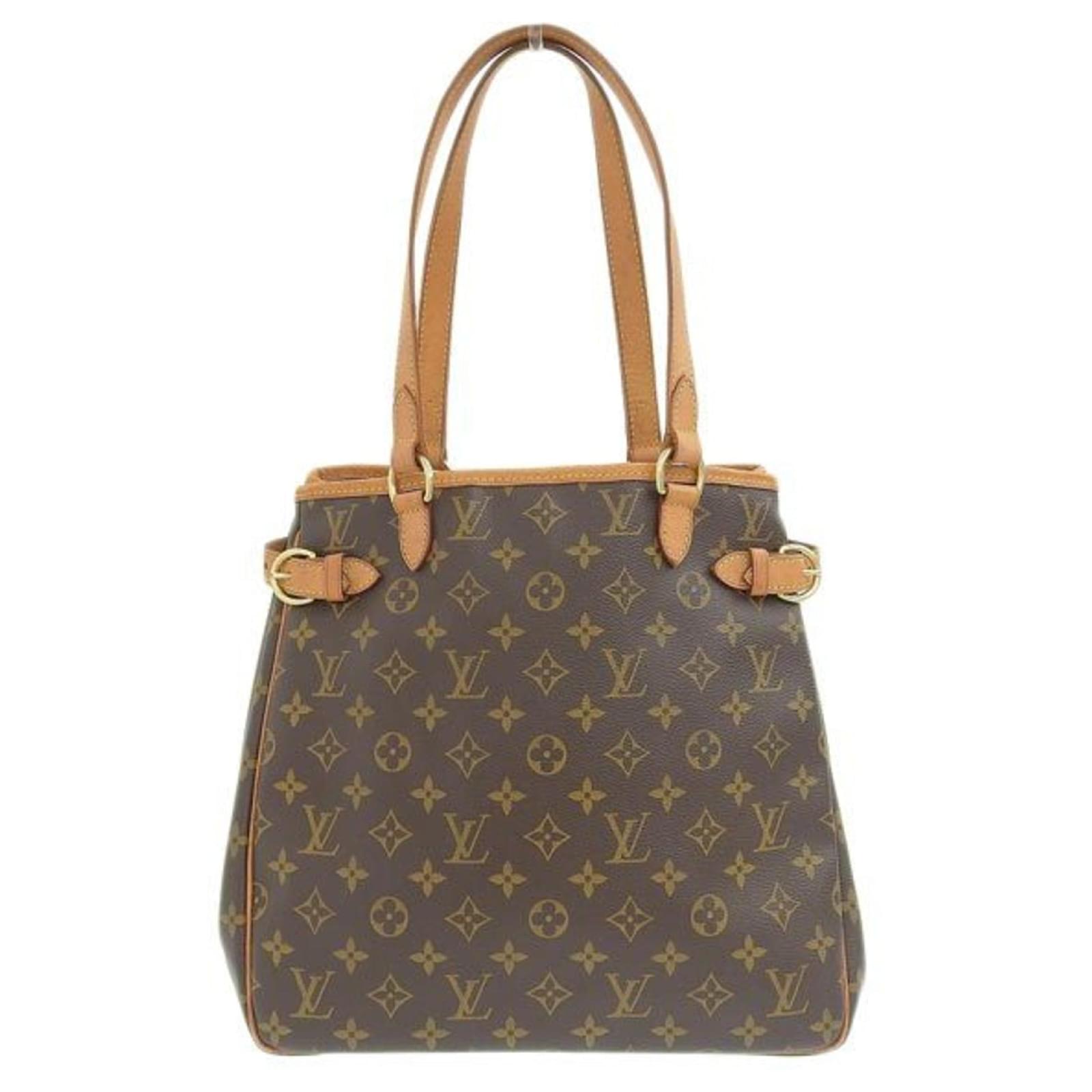 Louis Vuitton Batignolles Vertical Brown Cloth ref.649861 - Joli Closet