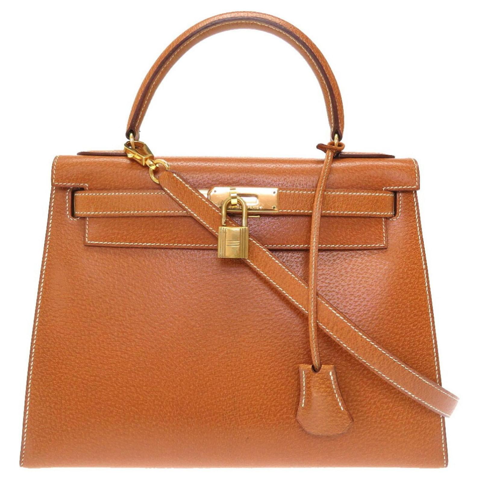Hermès hermes kelly Cuir Doré ref.649863 - Joli Closet