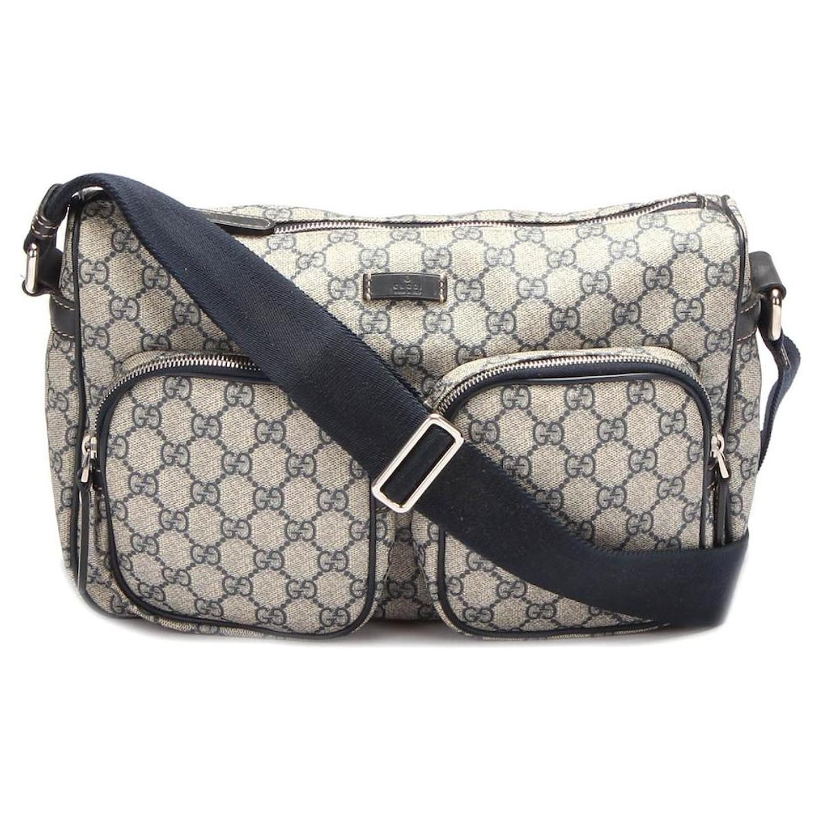 gucci GG Plus Messenger Bag brown Cloth ref.650342 - Joli Closet