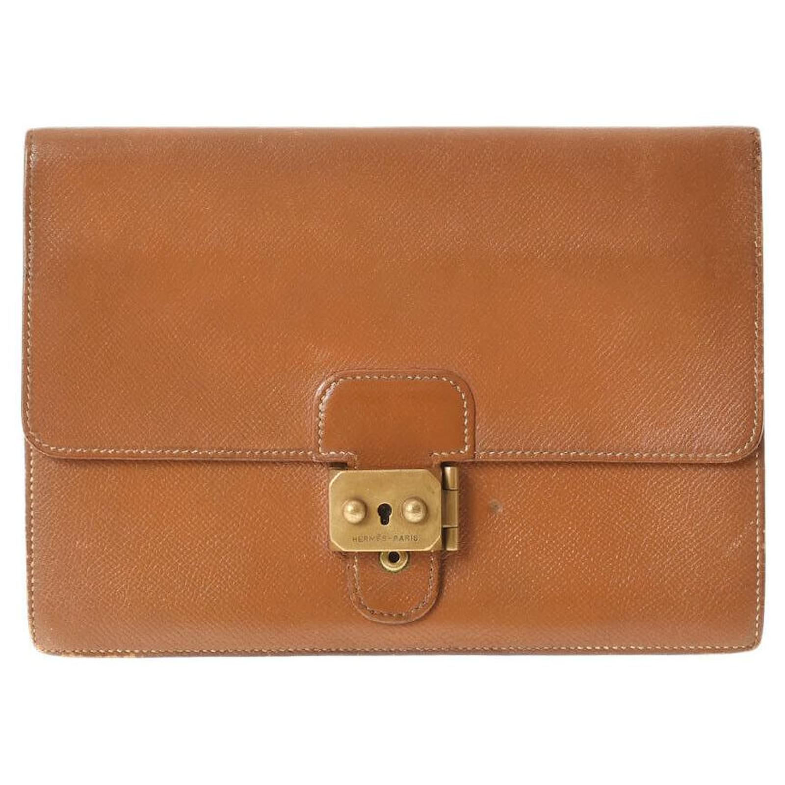 Hermès Hermes Jet Brown Leather ref.651488 - Joli Closet