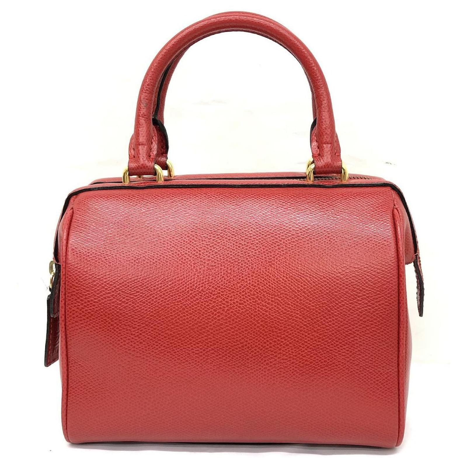 Céline Celine Red Leather ref.651794 - Joli Closet