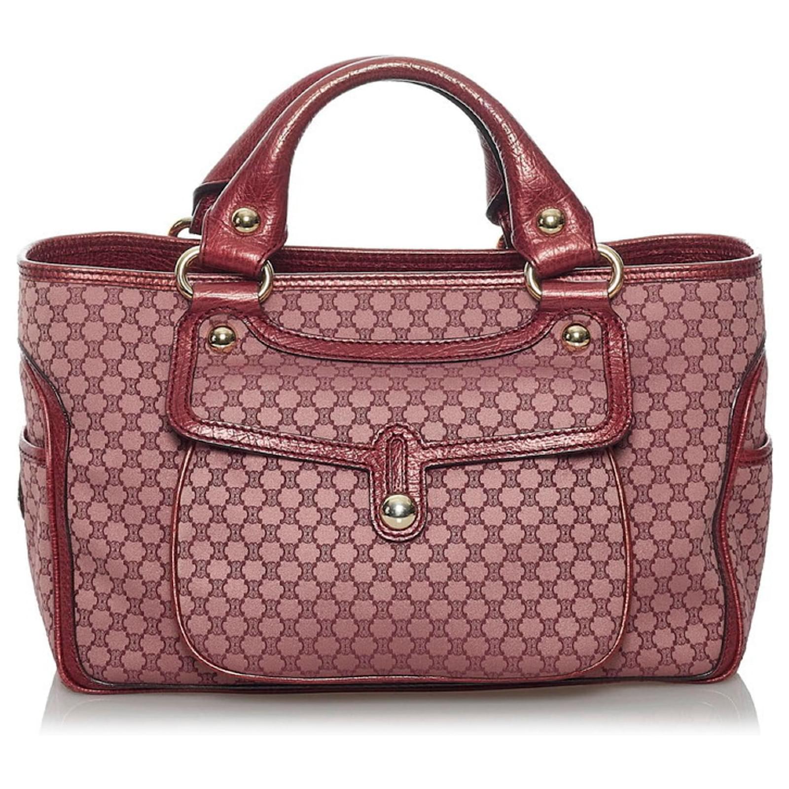 Céline Boogie Toile Rose ref.JC653734 (Vendu) - Joli Closet