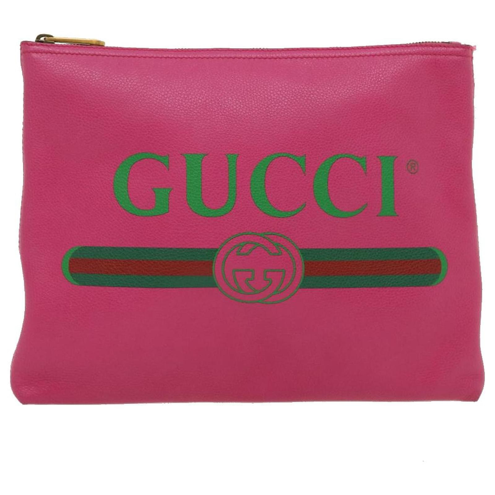 gucci Pink Leather ref.654448 - Joli Closet