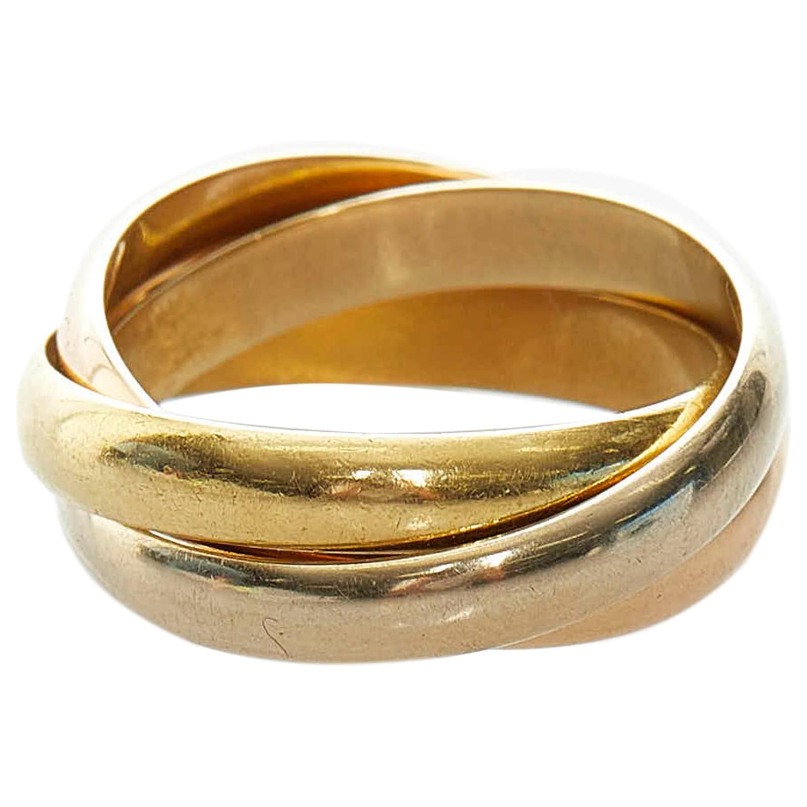 Love Cartier Bague Trinity Classic Les Must de Cartier en or Métal ...