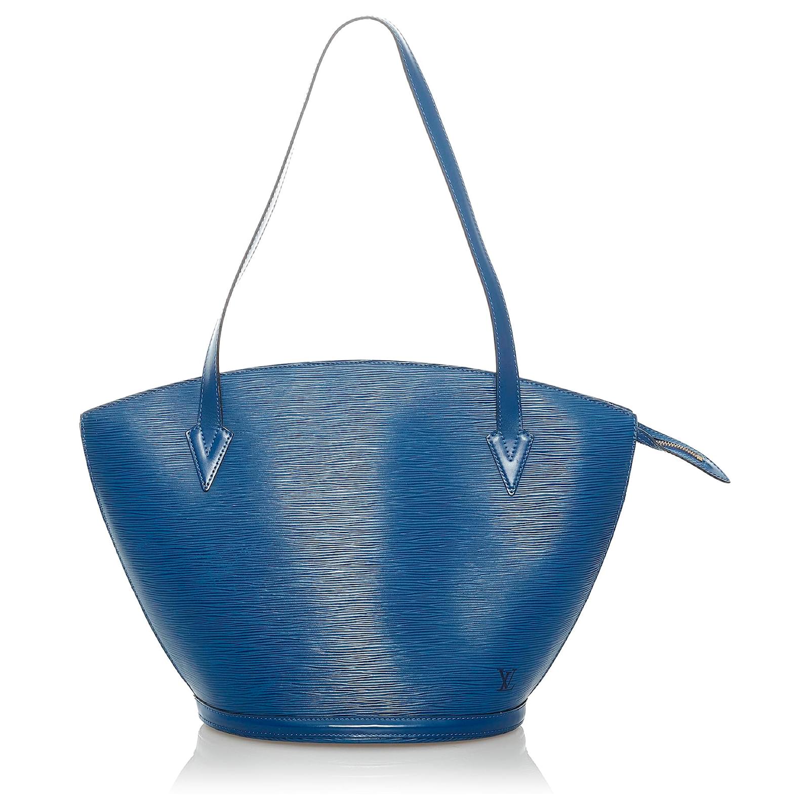 Louis Vuitton Sangle Longue GM Epi Saint Jacques GM Cuir Bleu ref ...