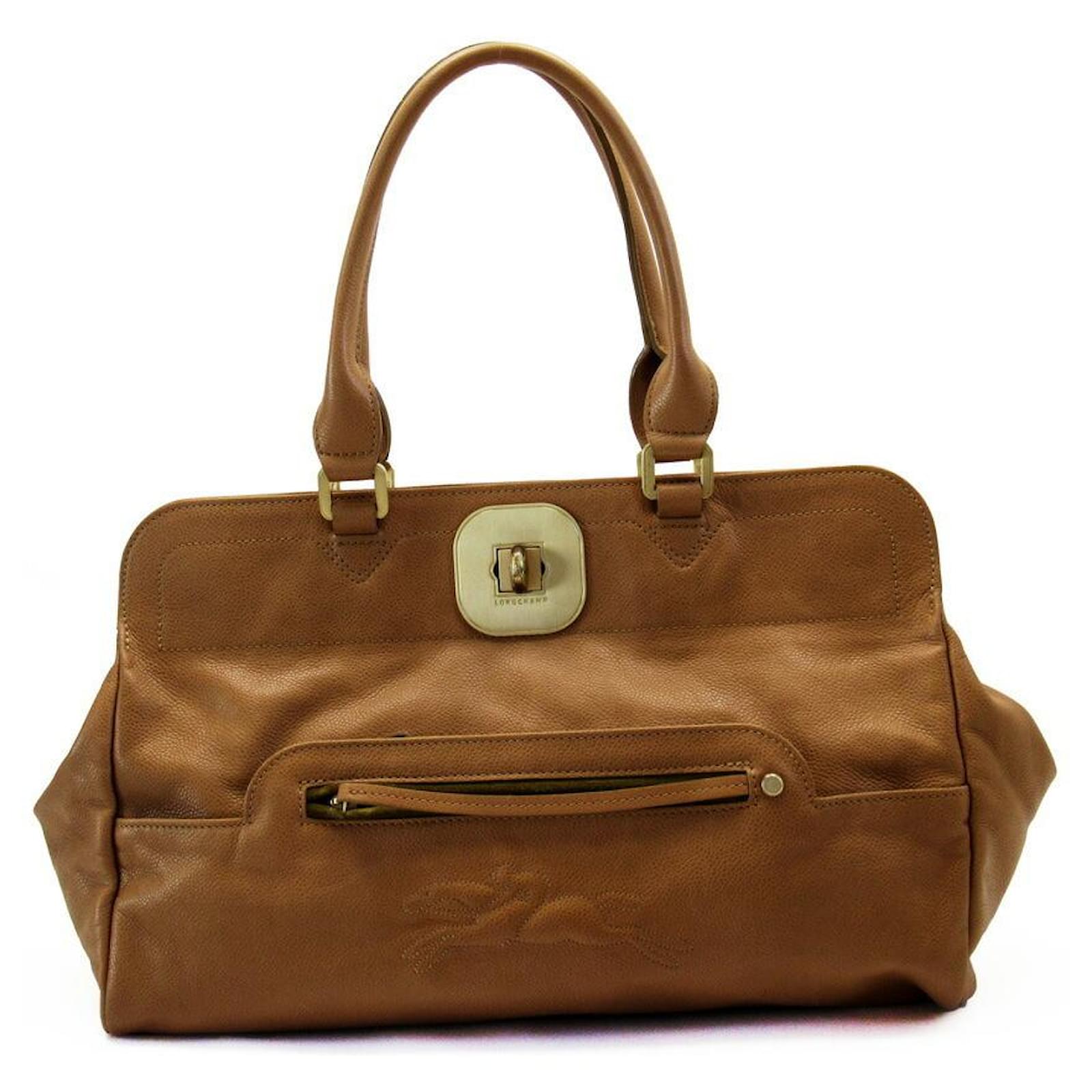 LONGCHAMP Brown Leather ref.658158 - Joli Closet