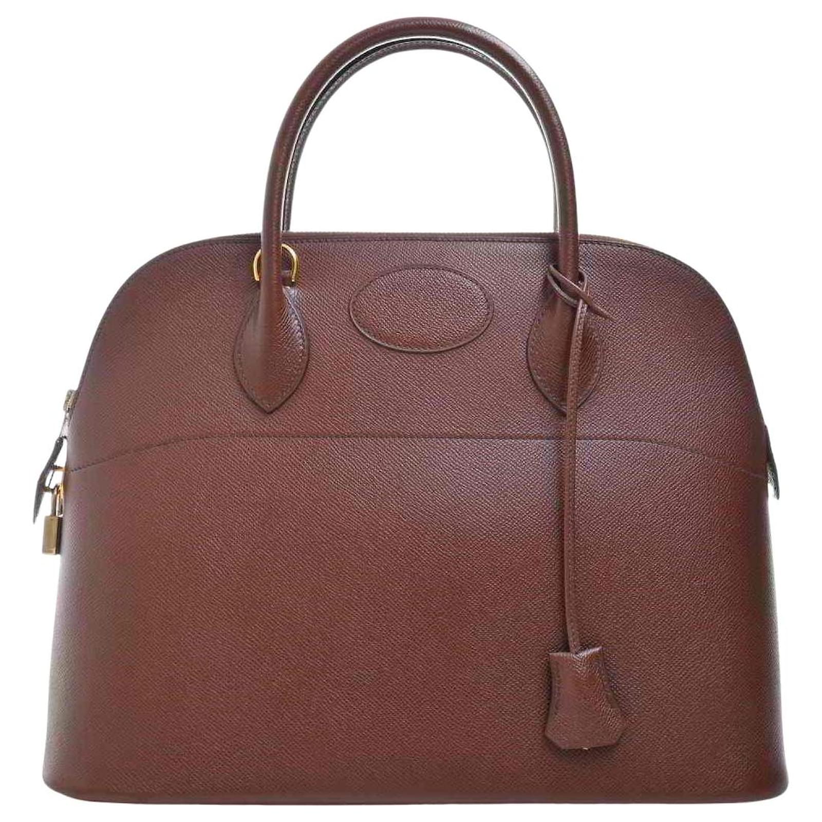 Hermès Hermes Bolide Brown Leather ref.658189 - Joli Closet