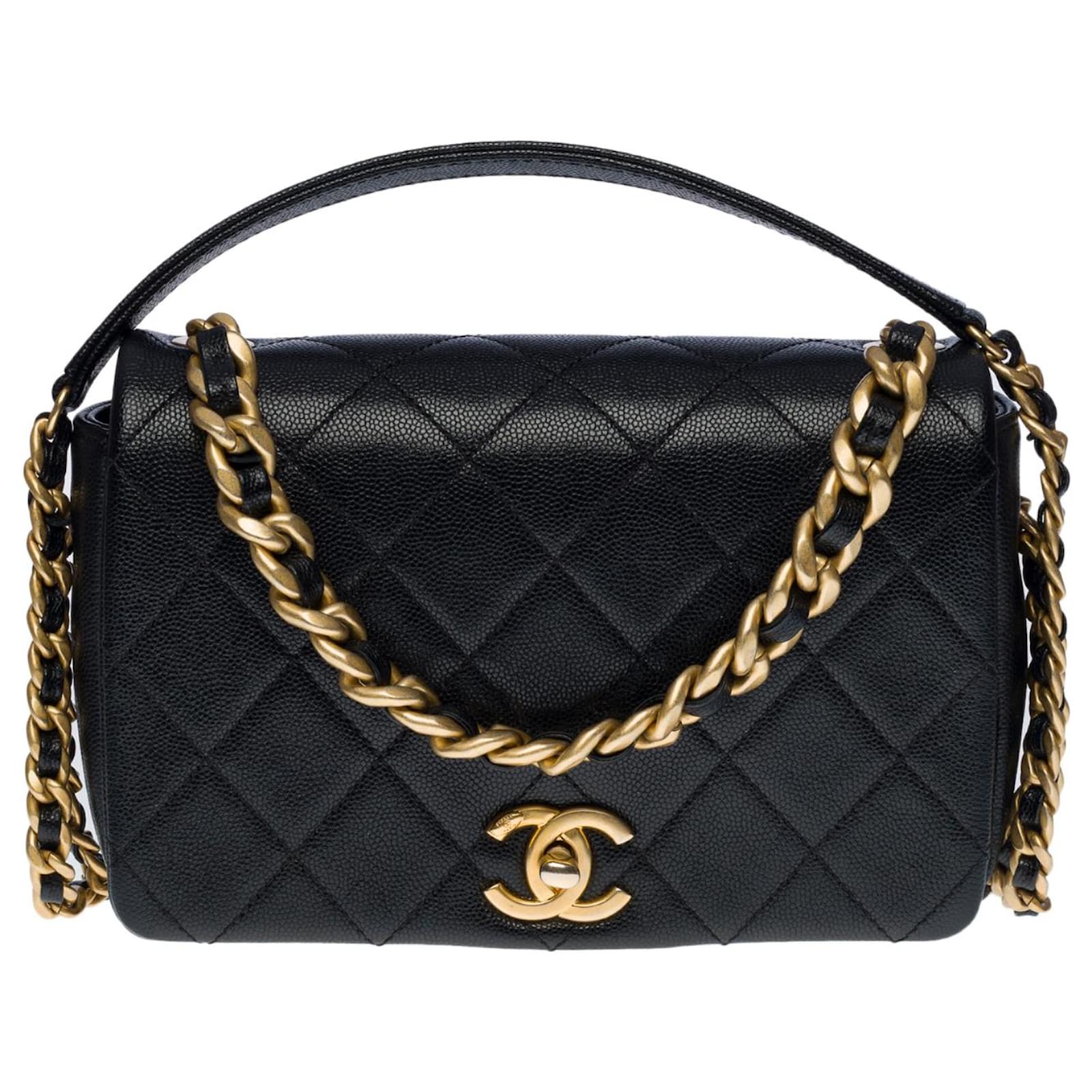 Timeless Prächtige Chanel Classique Handtasche mit durchgehender Klappe ...