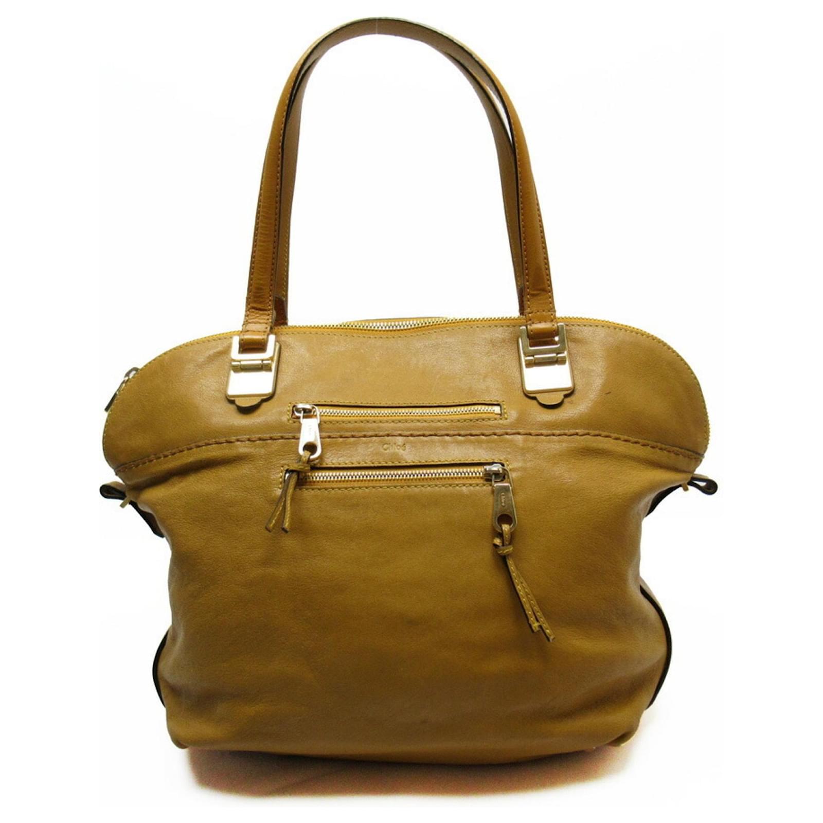 Chloé Angie Yellow Leather ref.660160 - Joli Closet