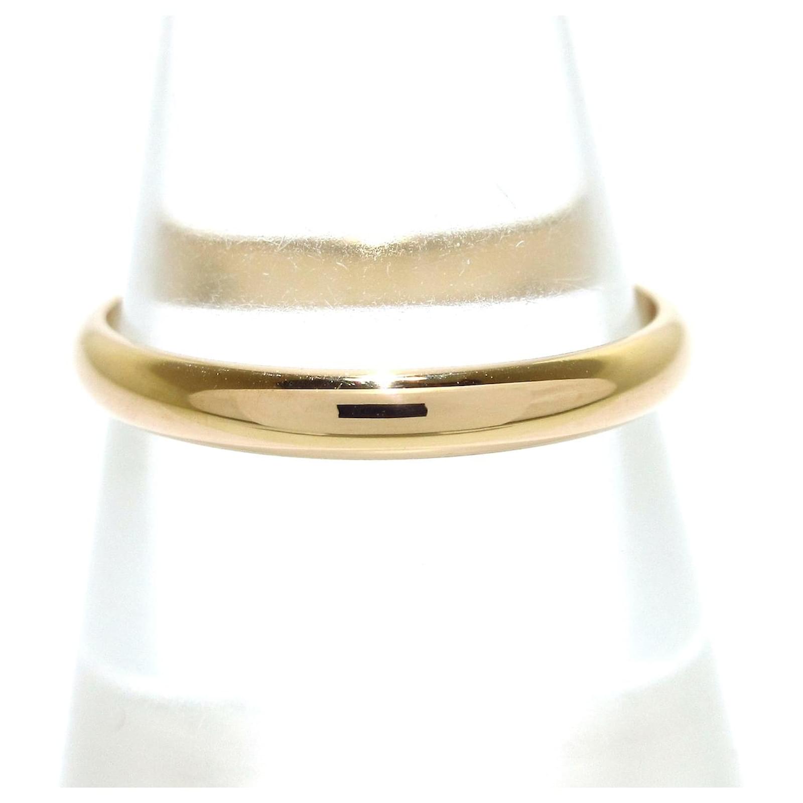 cartier 1895 Wedding ring Golden Yellow gold ref.660456 - Joli Closet
