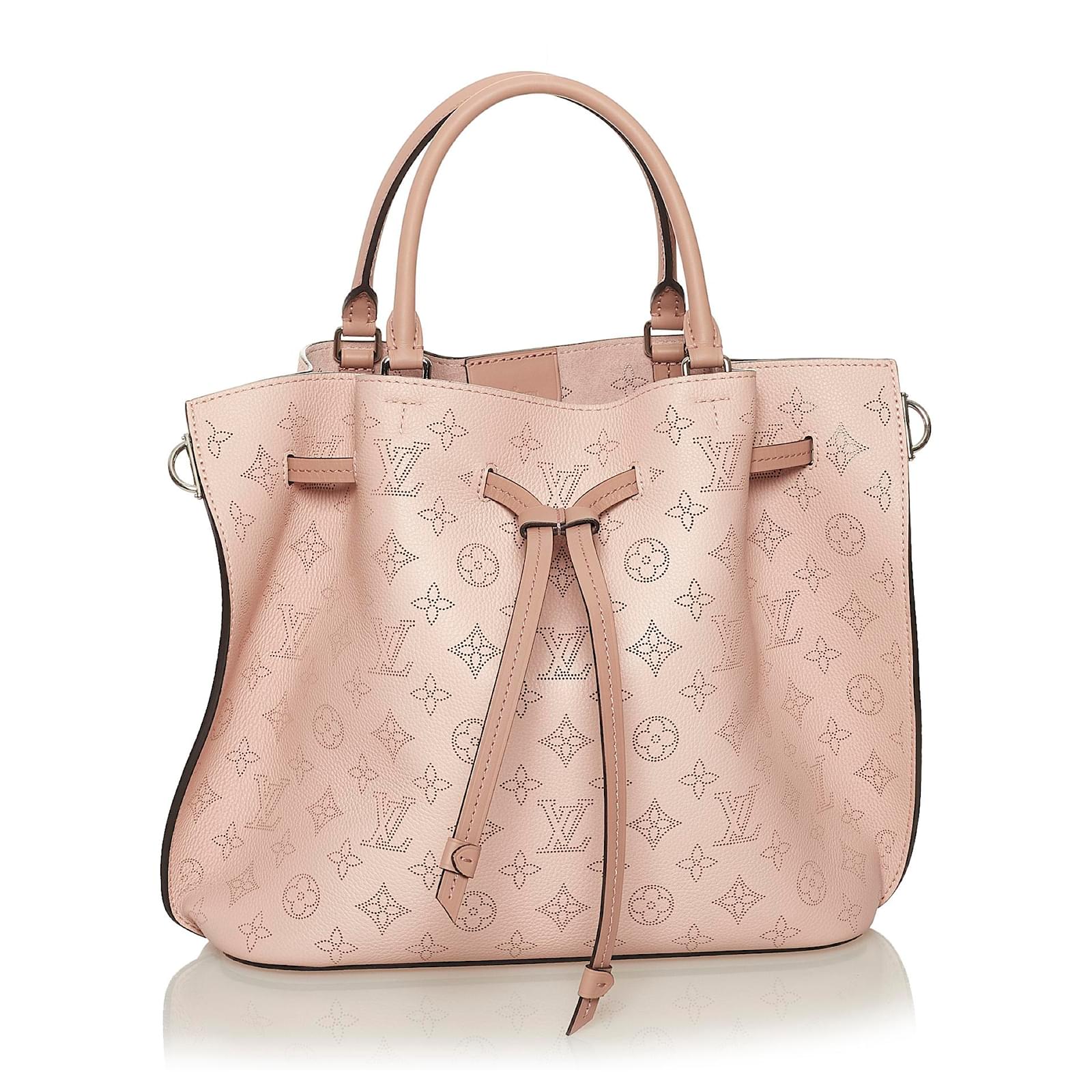 Louis Vuitton Rosa Monogramm Mahina Girolata Pink Leder Kalbähnliches ...