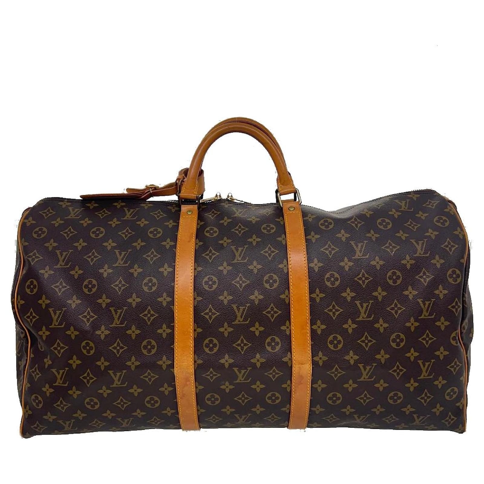 Louis Vuitton Keepall 60 Brown Cloth ref.661166 - Joli Closet