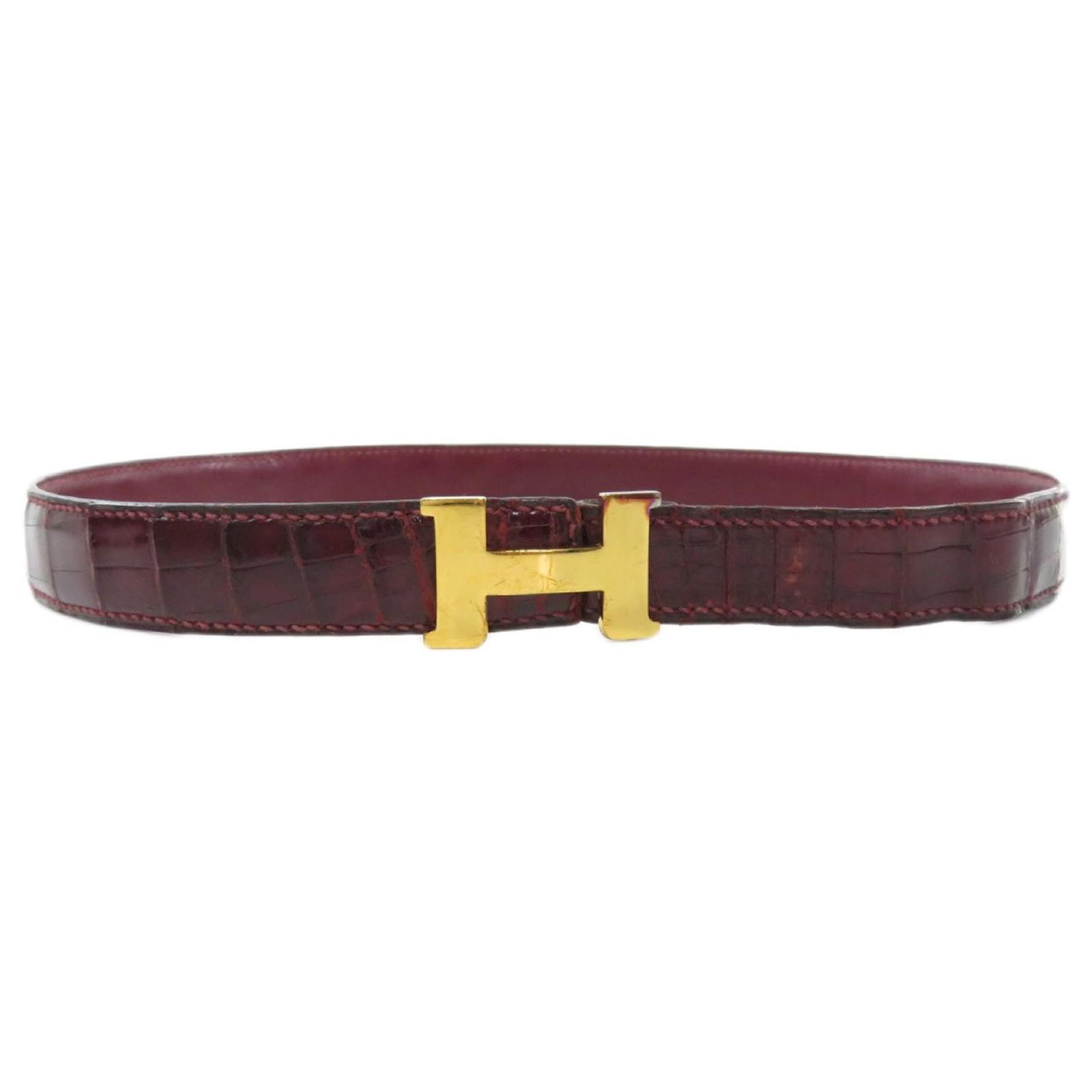 Hermès Hermes H Red Leather ref.664416 - Joli Closet