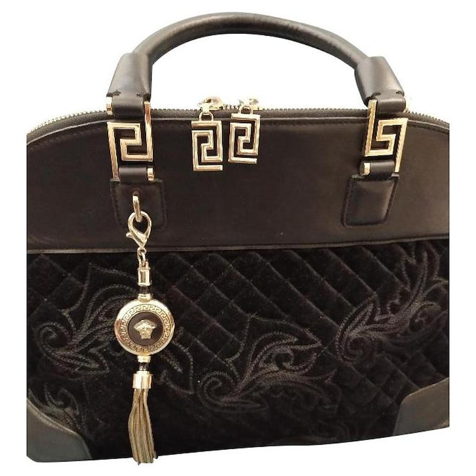 Gianni Versace VERSACE Black Velvet ref.665513 - Joli Closet