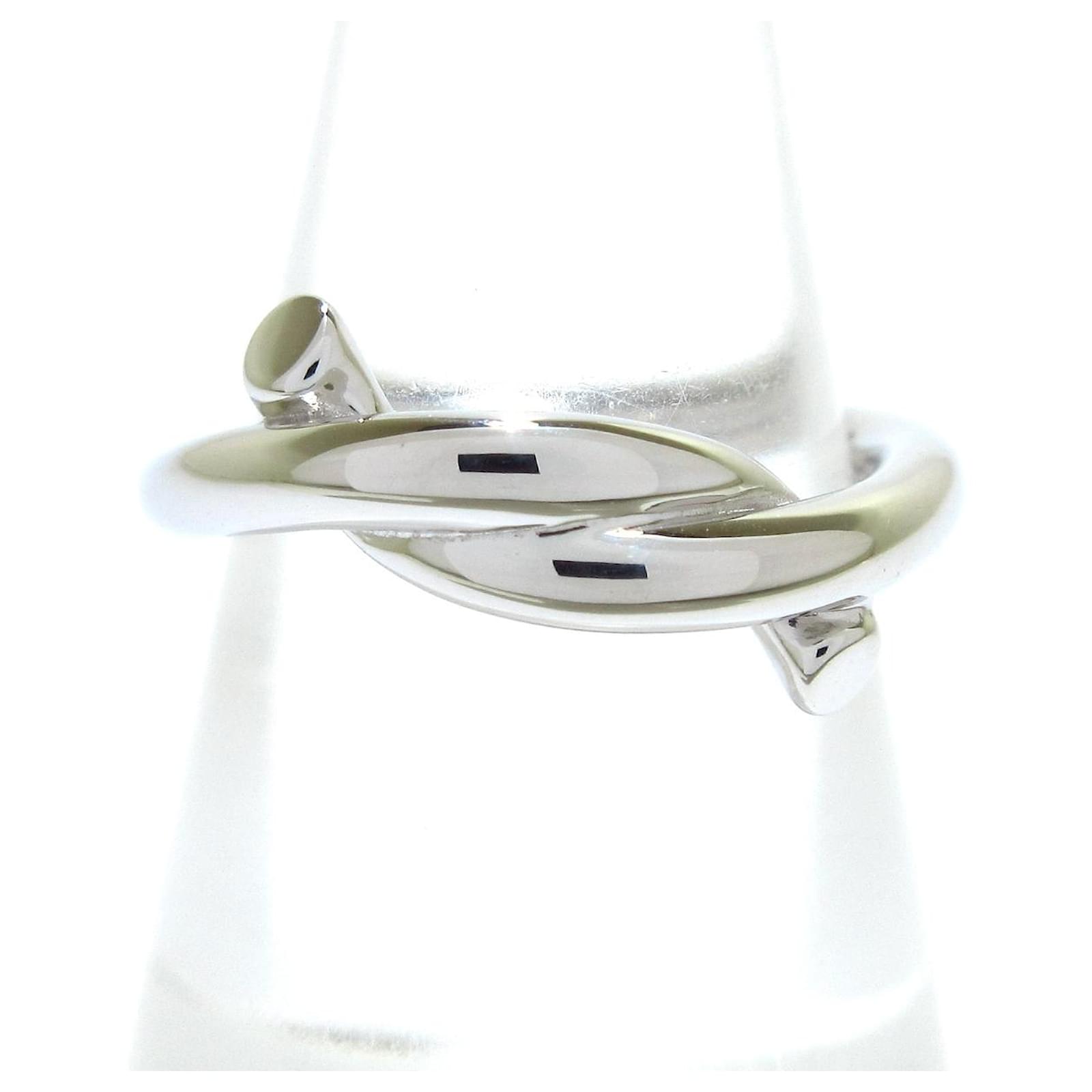 Cartier Entrelacé Silvery White gold ref.666301 - Joli Closet