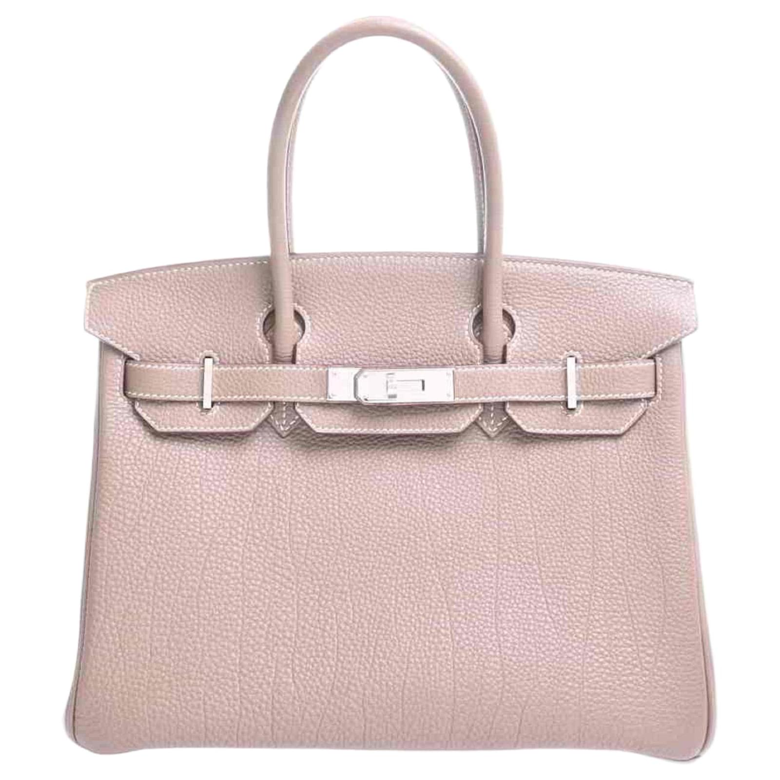 Hermès HERMES BIRKIN Pink Leather ref.667488 - Joli Closet