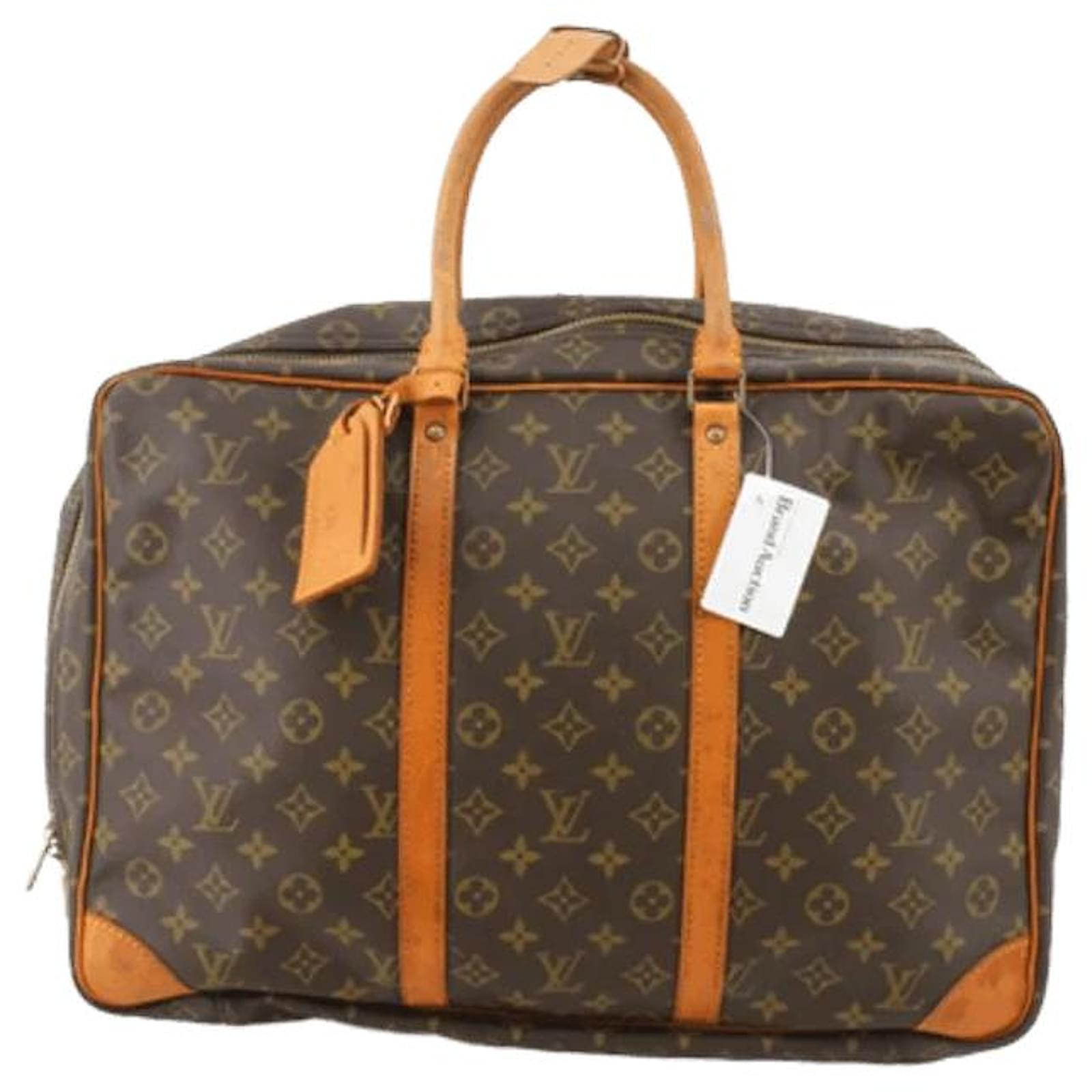 Valigetta Louis Vuitton in tela rivestita marrone ref.668621 - Joli Closet