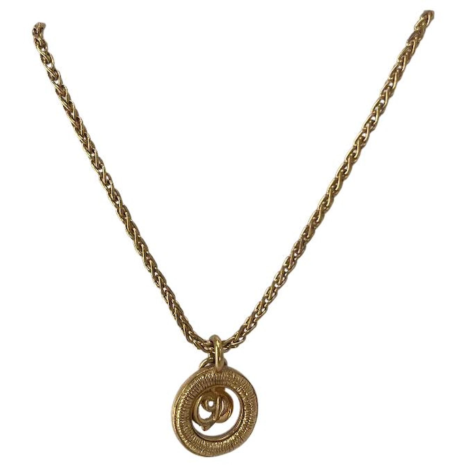 Collier Dior Métal Doré ref.668966 - Joli Closet