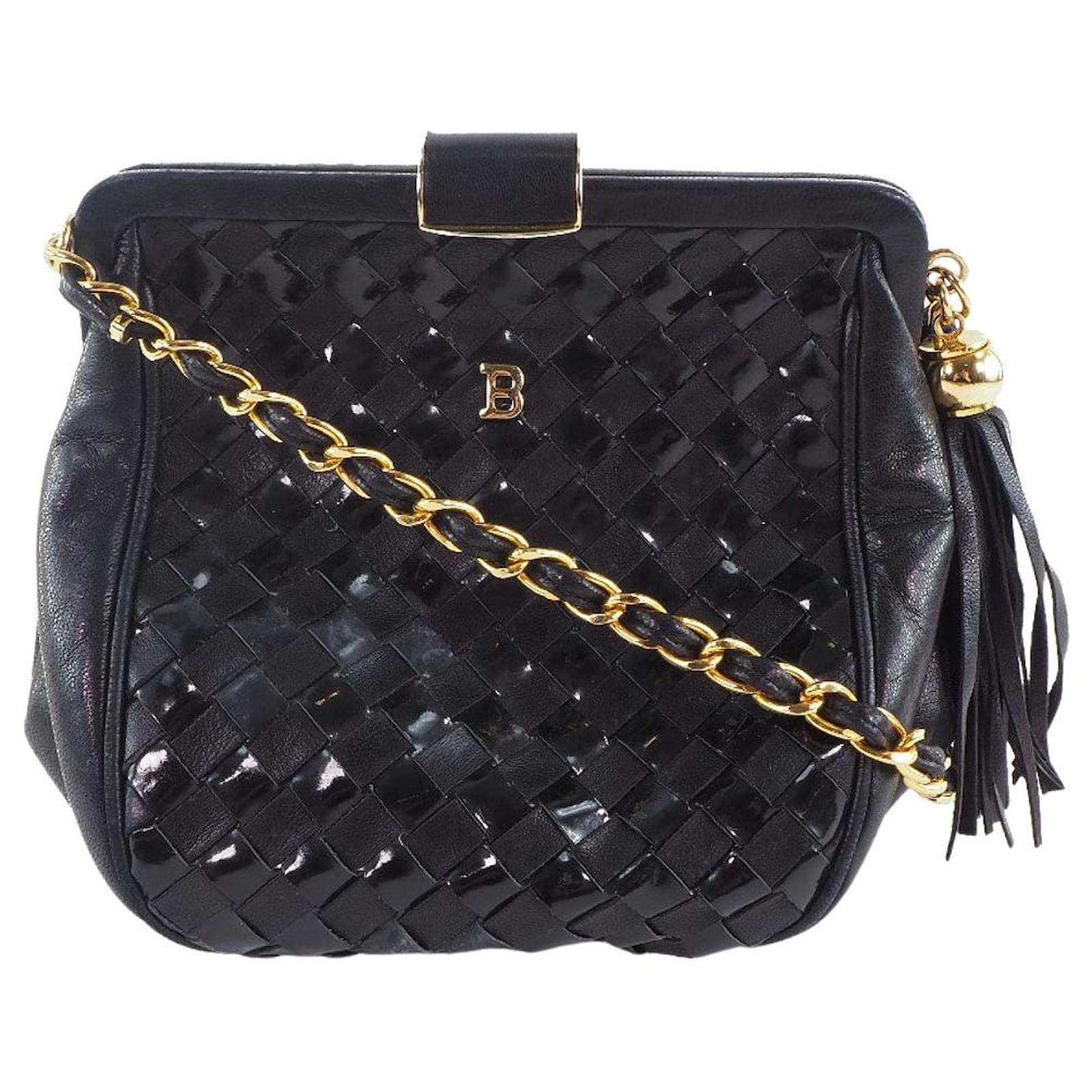 Bally Black Leather ref.670970 - Joli Closet