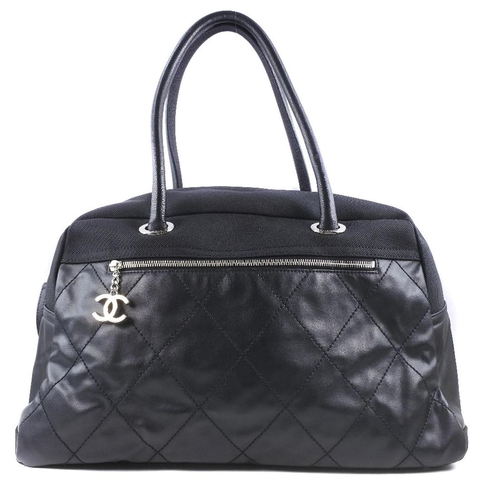 Chanel Paris Biarritz Black Cloth ref.671215 - Joli Closet