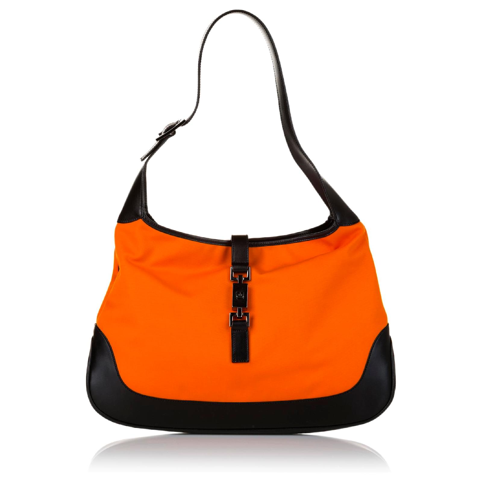 Gucci Orange GG Canvas Jackie Cloth Cloth ref.671409 - Joli Closet